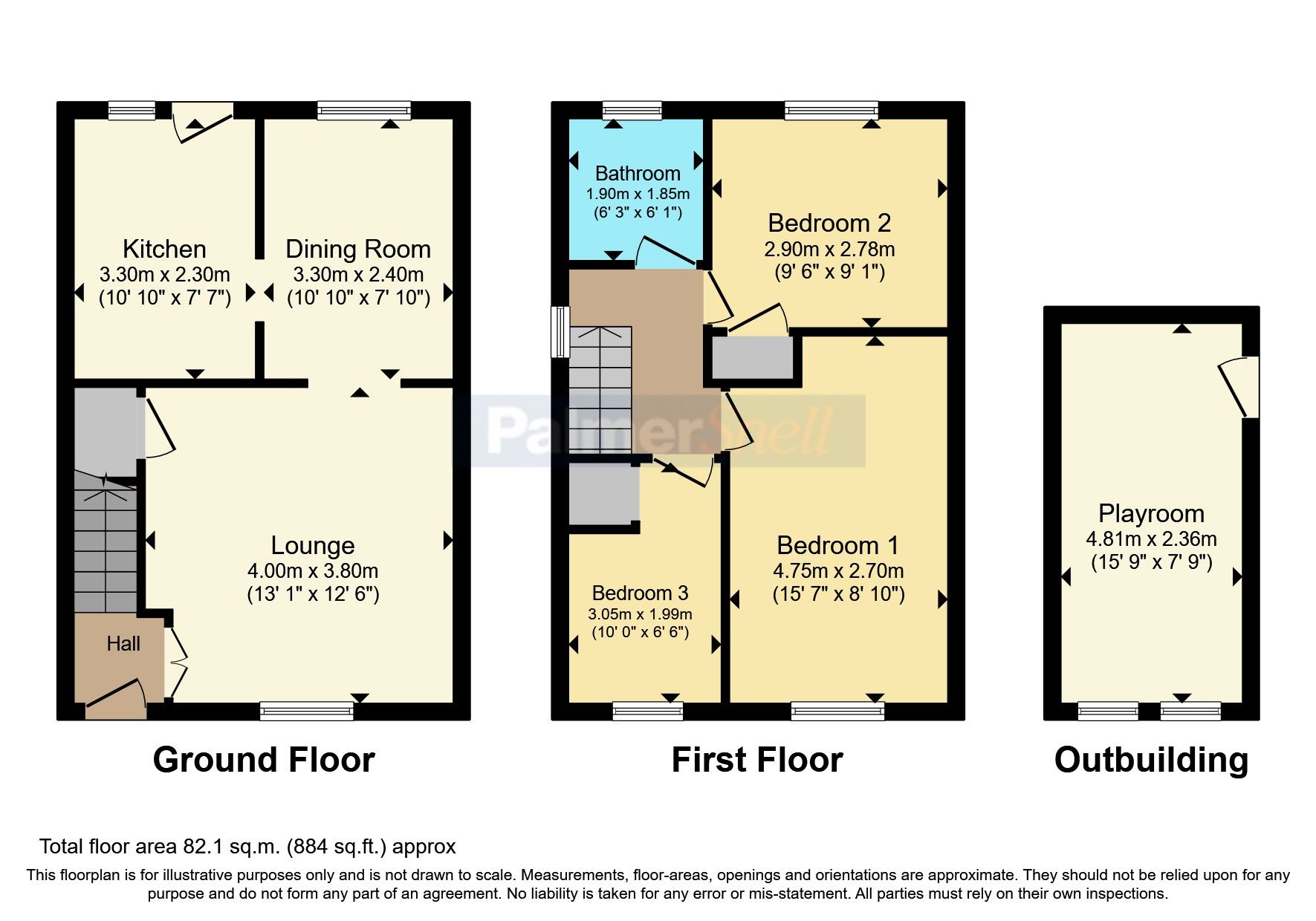 3 Bed Semi Detached House For Sale In Bradford Road Muscliff