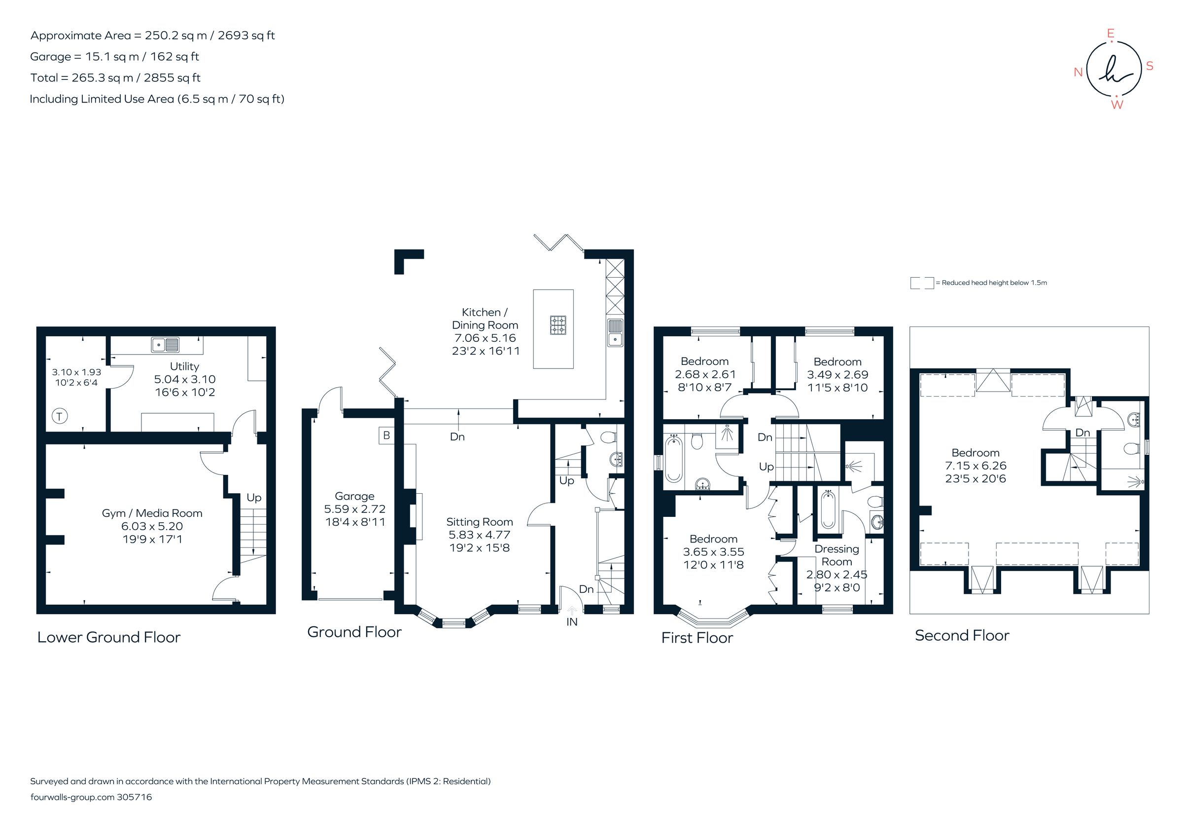 New home, 4 bed detached house for sale in St. Pauls Road, Salisbury ...