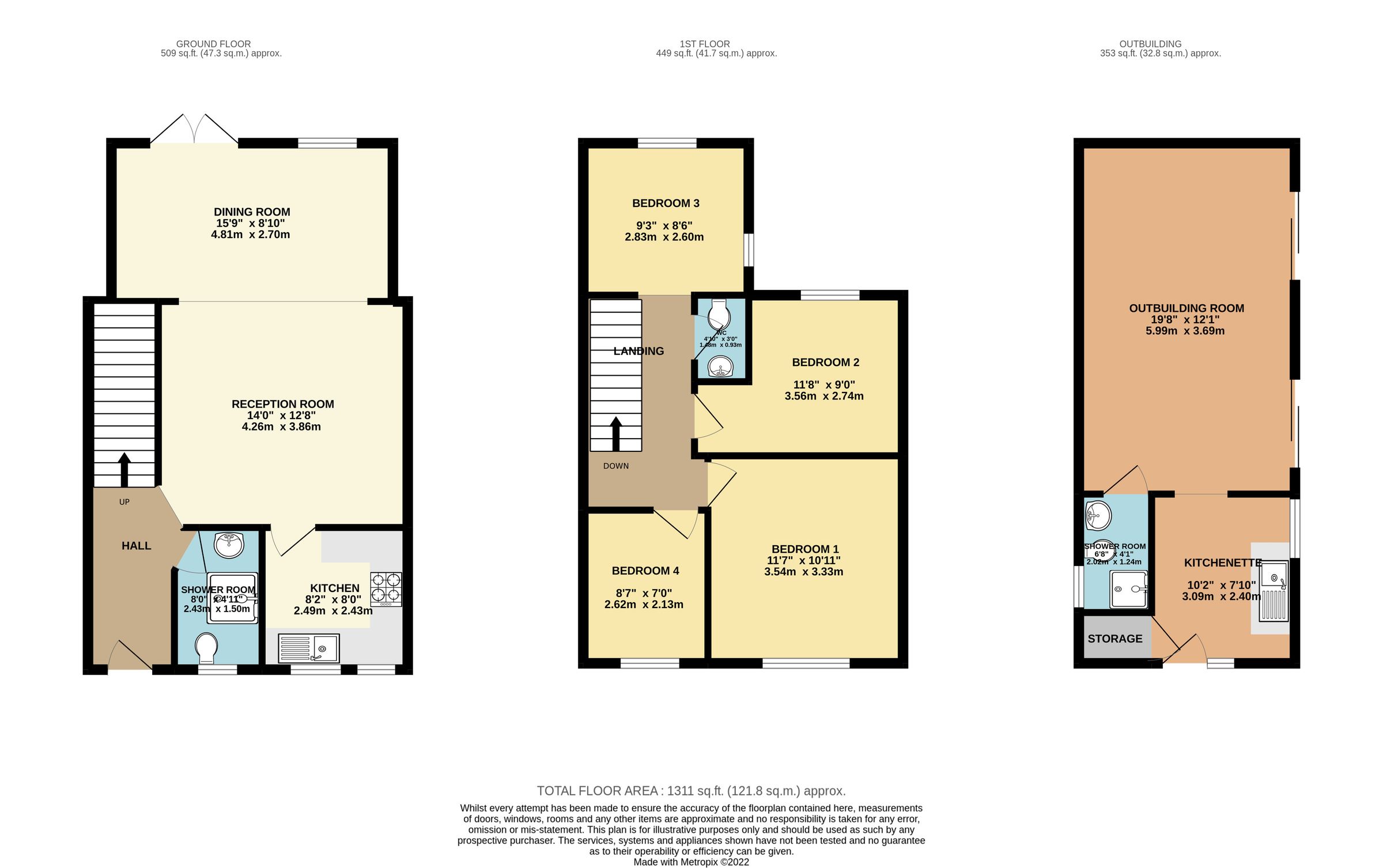 4 Bed End Terrace House For Sale In East Park Close Chadwell Heath