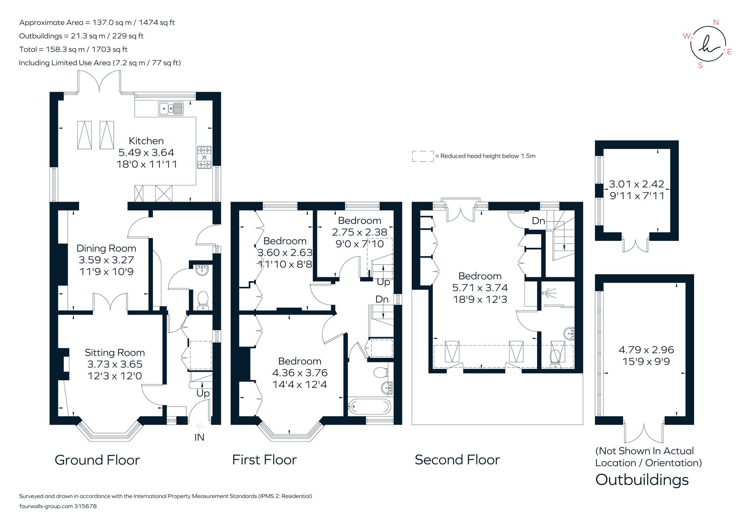 4 bed detached house for sale in Beacon Hill Road, Hindhead, Surrey ...