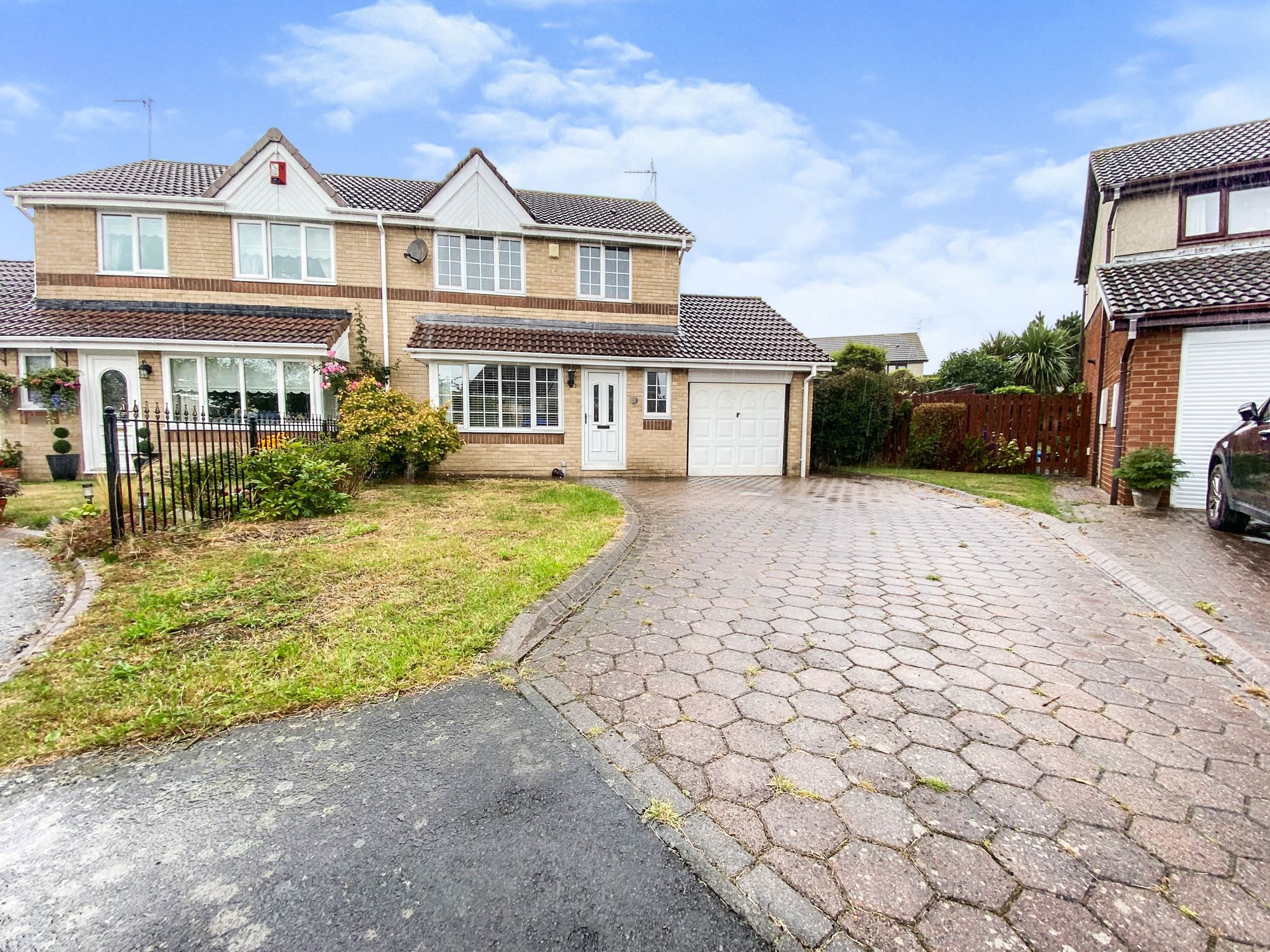 3 Bed Semi Detached House For Sale In Pentland Close Cramlington Ne23