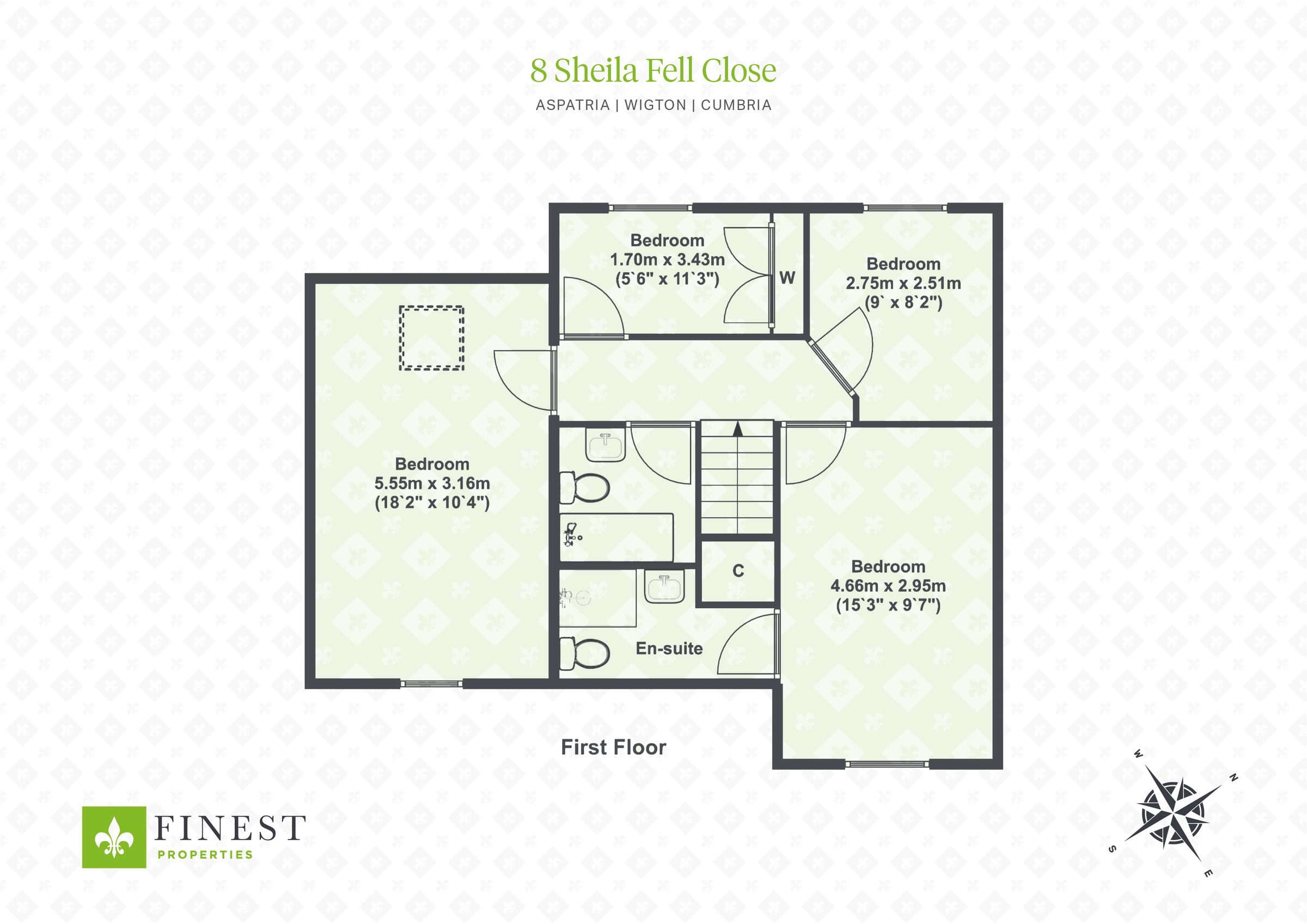 2 bed detached house for sale in 8 Sheila Fell Close, Aspatria, Wigton ...