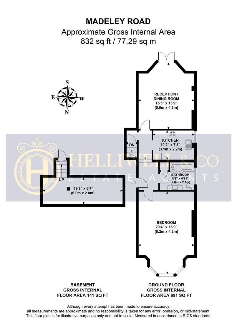 1 bed flat for sale in Madeley Road, Ealing, London W5 - Zoopla