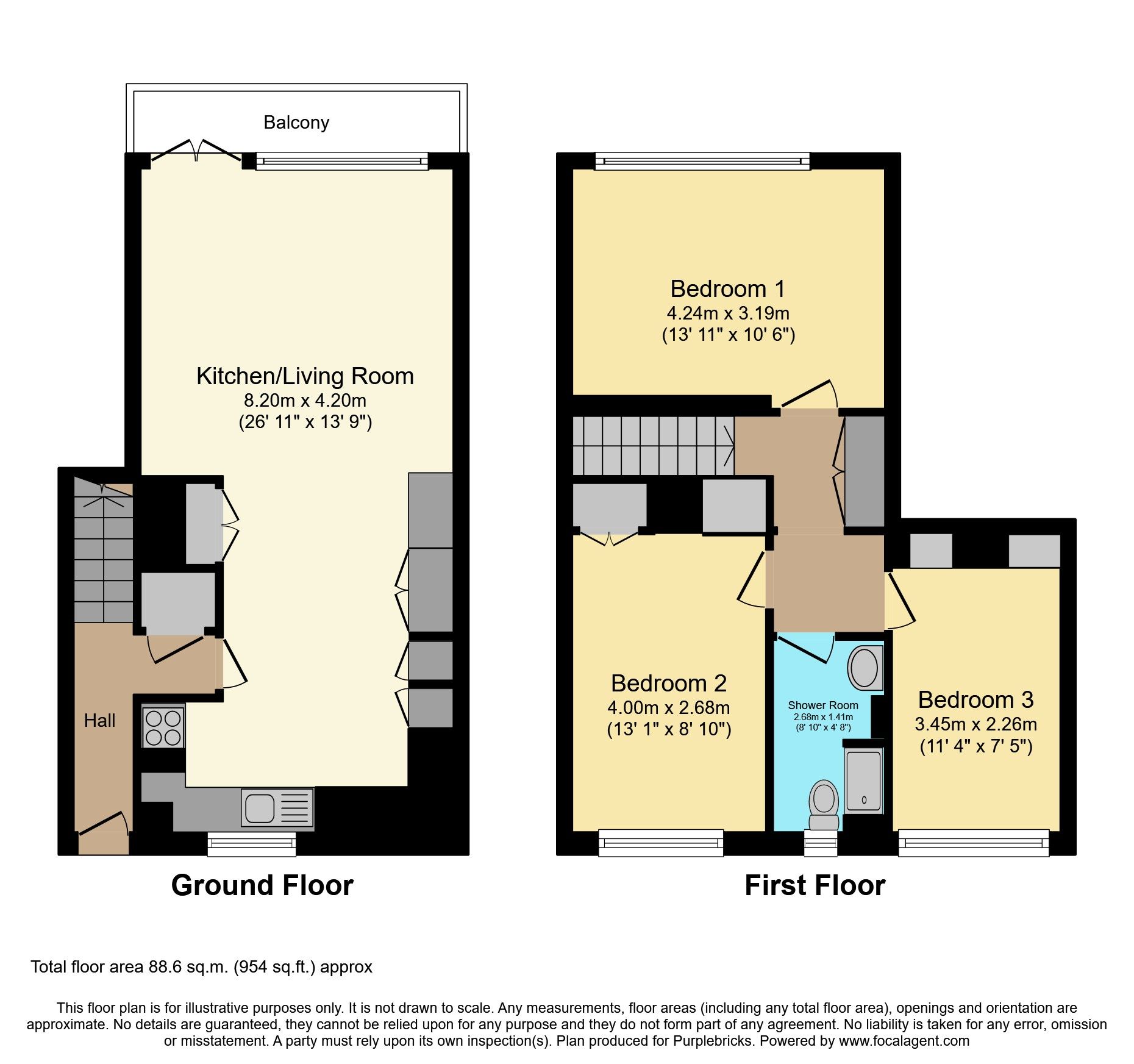 3 bed flat for sale in Clem Attlee Court, London SW6 - Zoopla