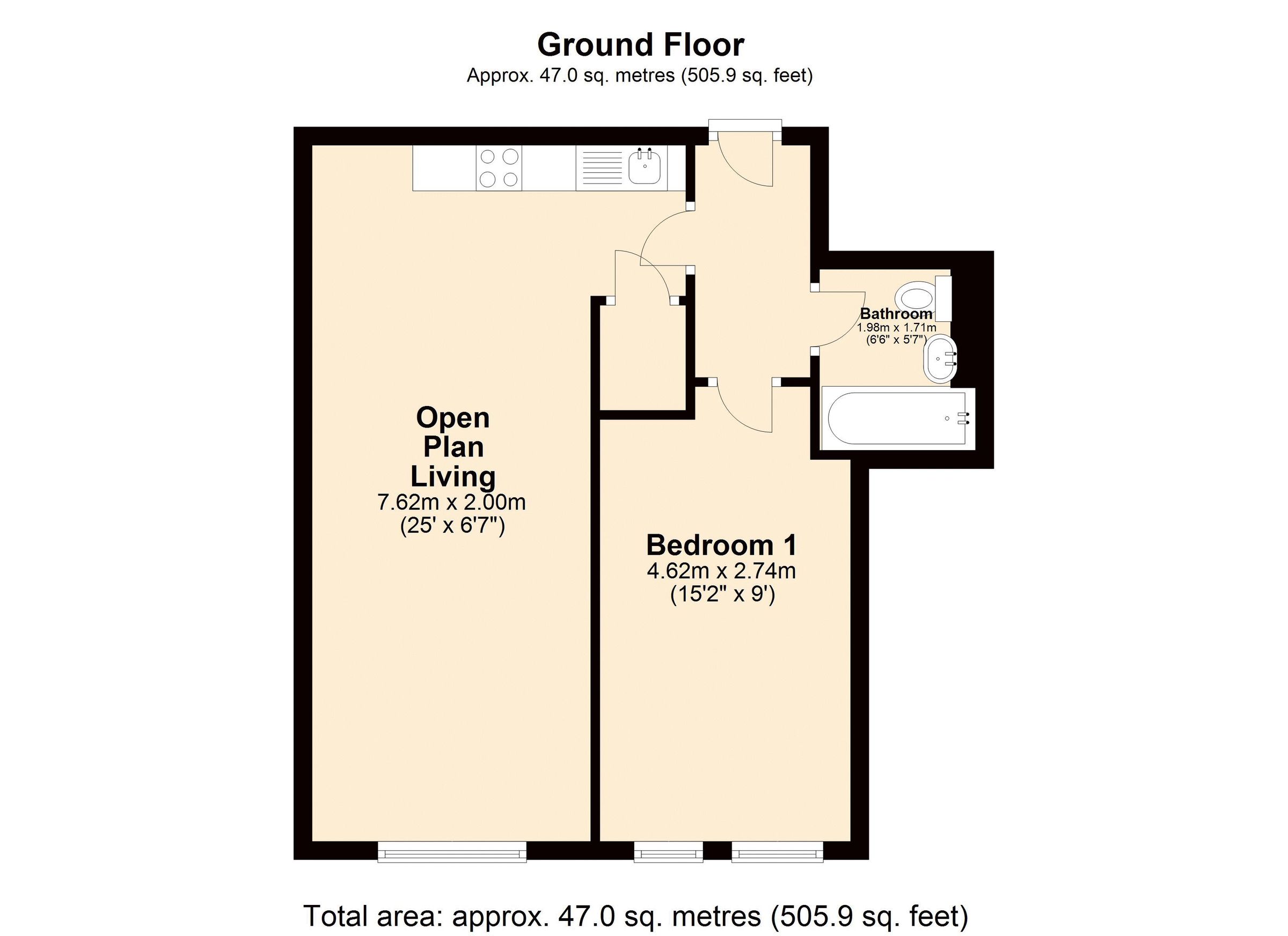 1 bed flat for sale in Manchester Road, Burnley BB11 - Zoopla