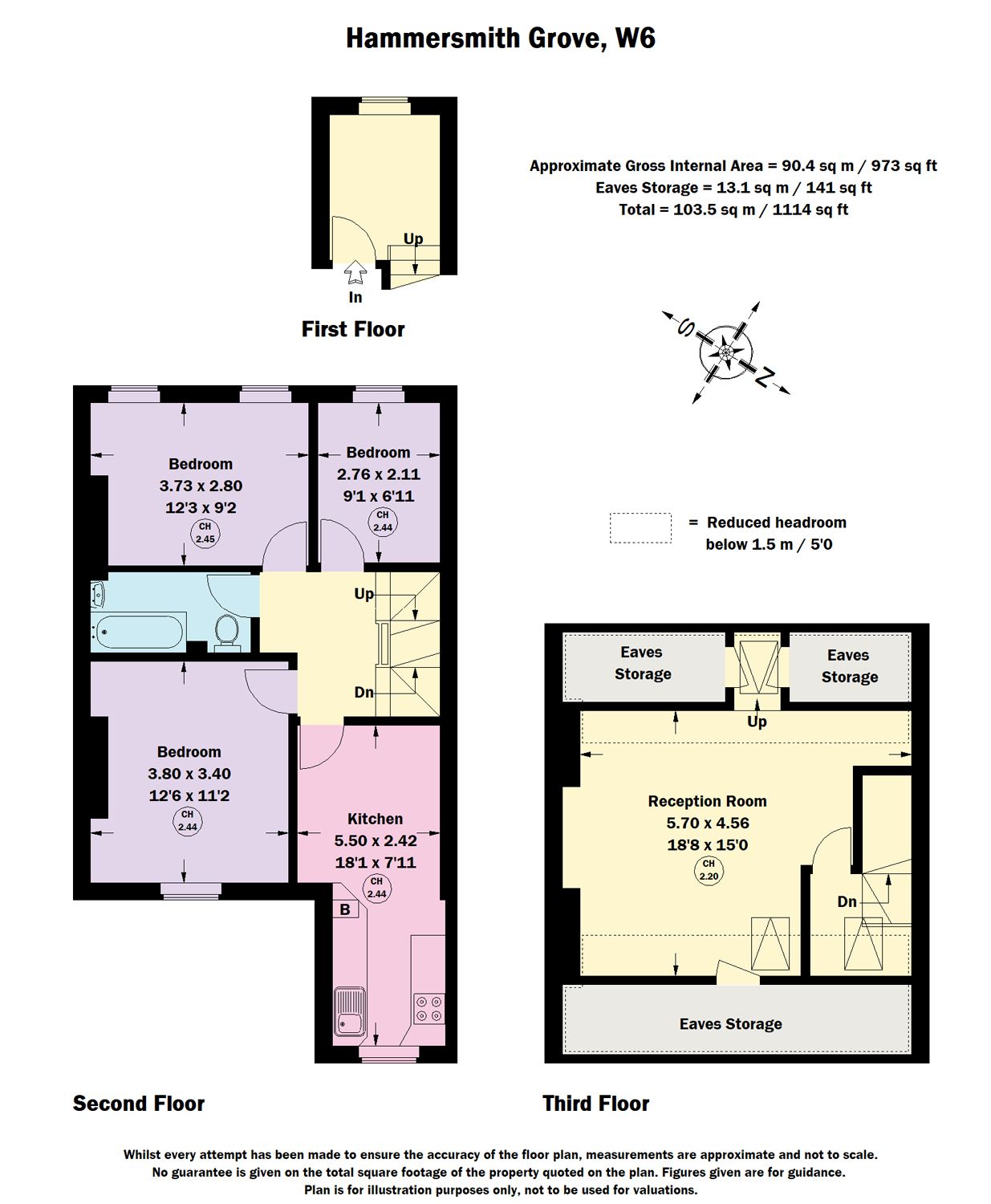 3 bed flat for sale in Hammersmith Grove, London, UK W6 - Zoopla