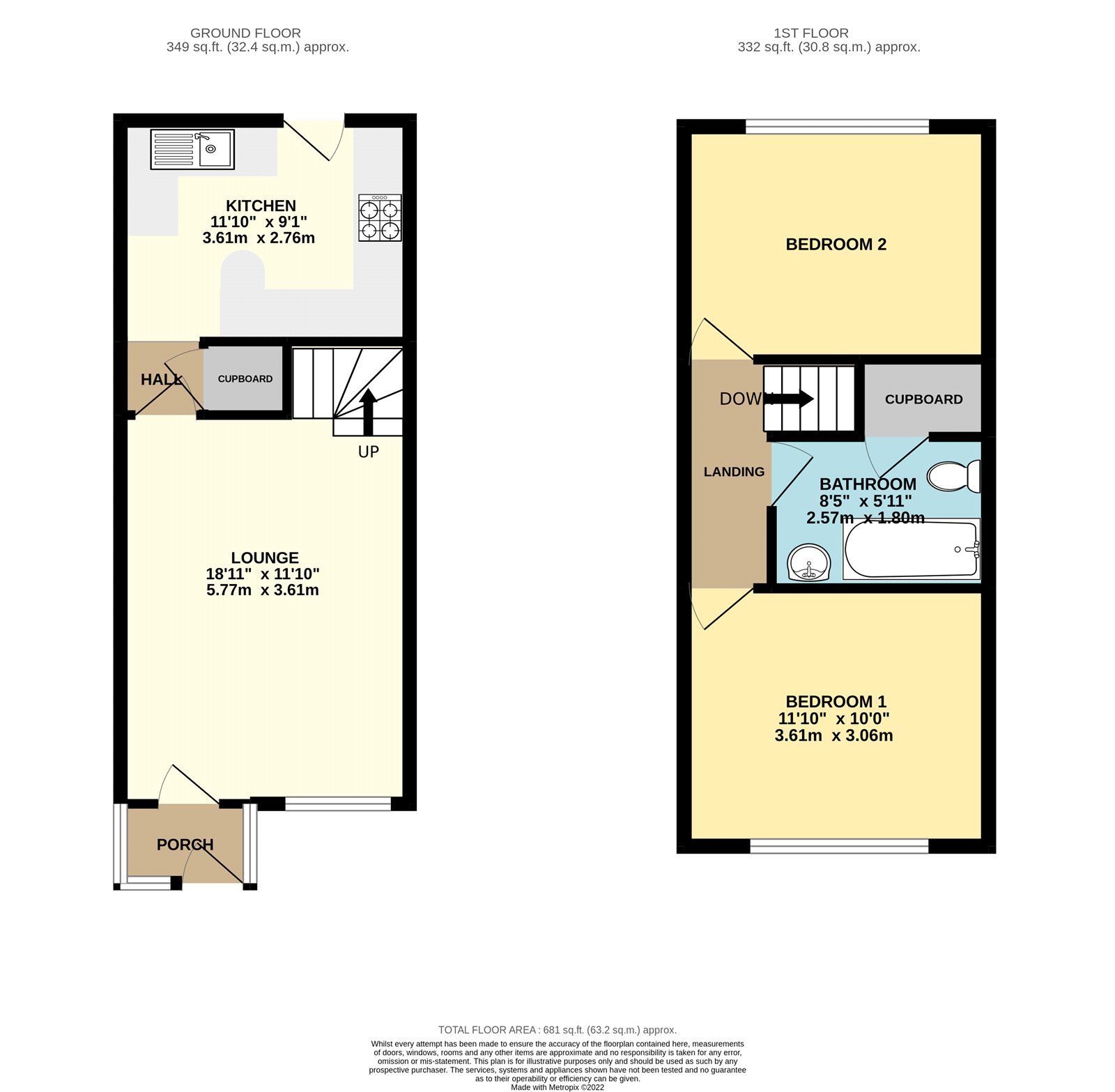 2 bed end terrace house for sale in Maple Close, Forest Town, Mansfield ...