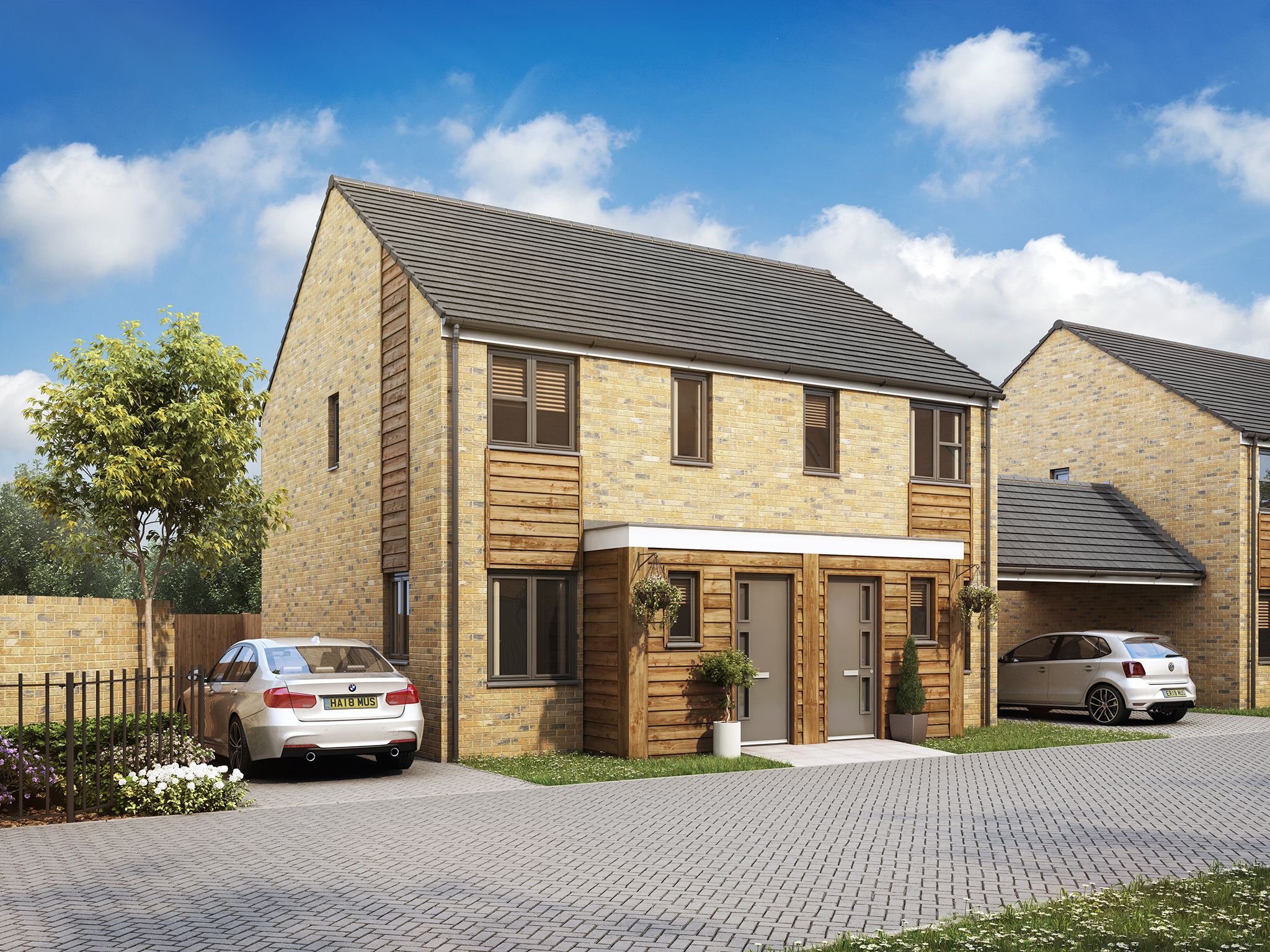 New Home 2 Bed Semi Detached House For Sale In The Alnwick At