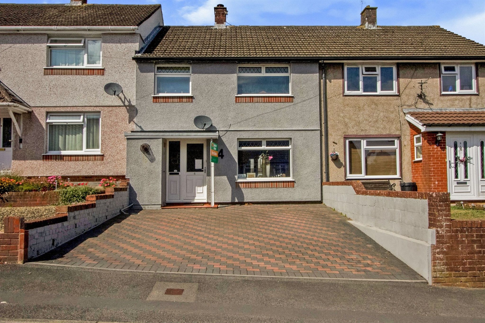 3 bed terraced house for sale in Somerset Way, Bulwark, Chepstow NP16 ...