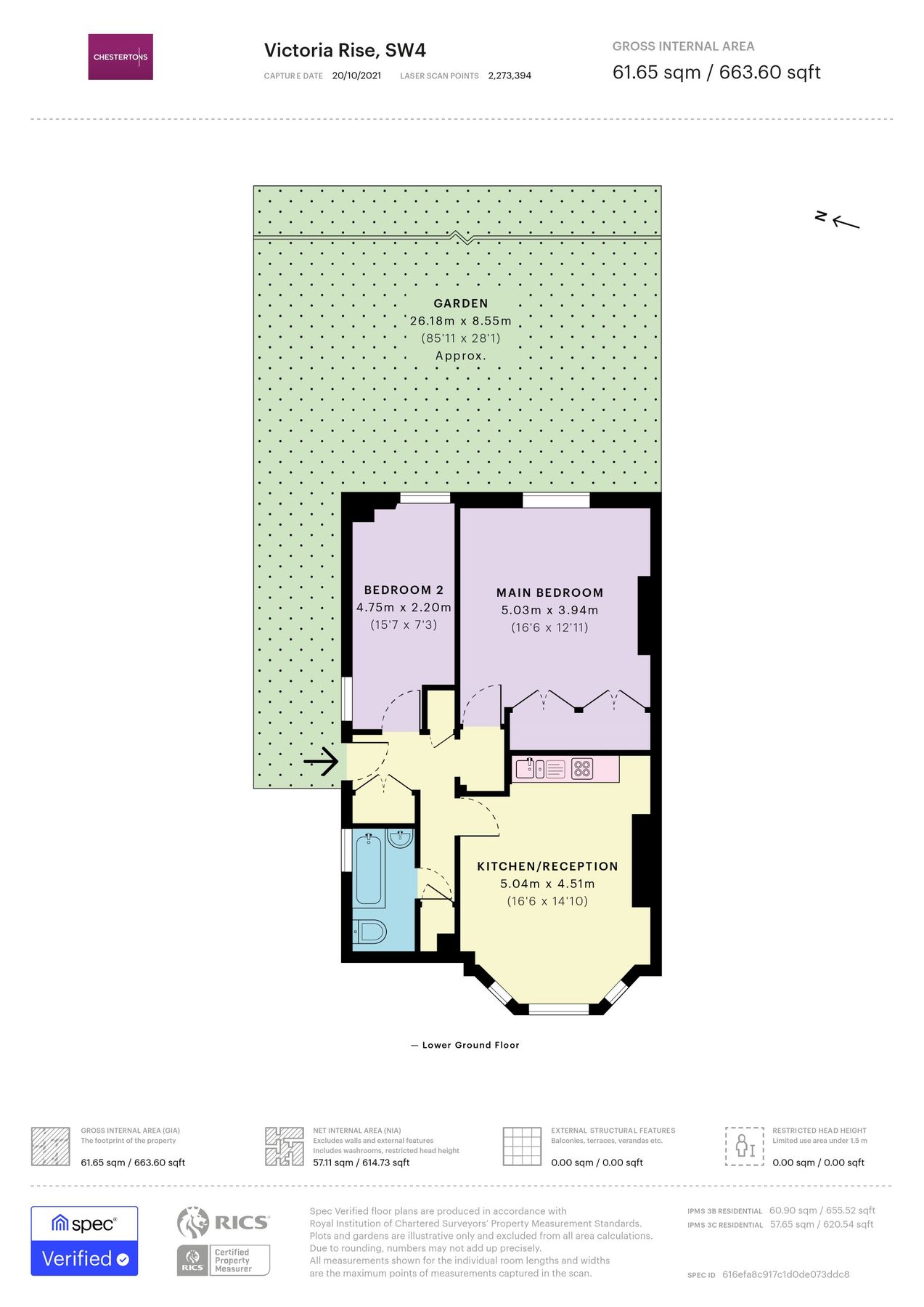 2 bed flat for sale in Victoria Rise, Clapham, London SW4 - Zoopla