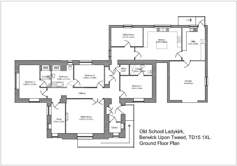 5 bed country house for sale in Ladykirk, Berwick-Upon-Tweed TD15 - Zoopla