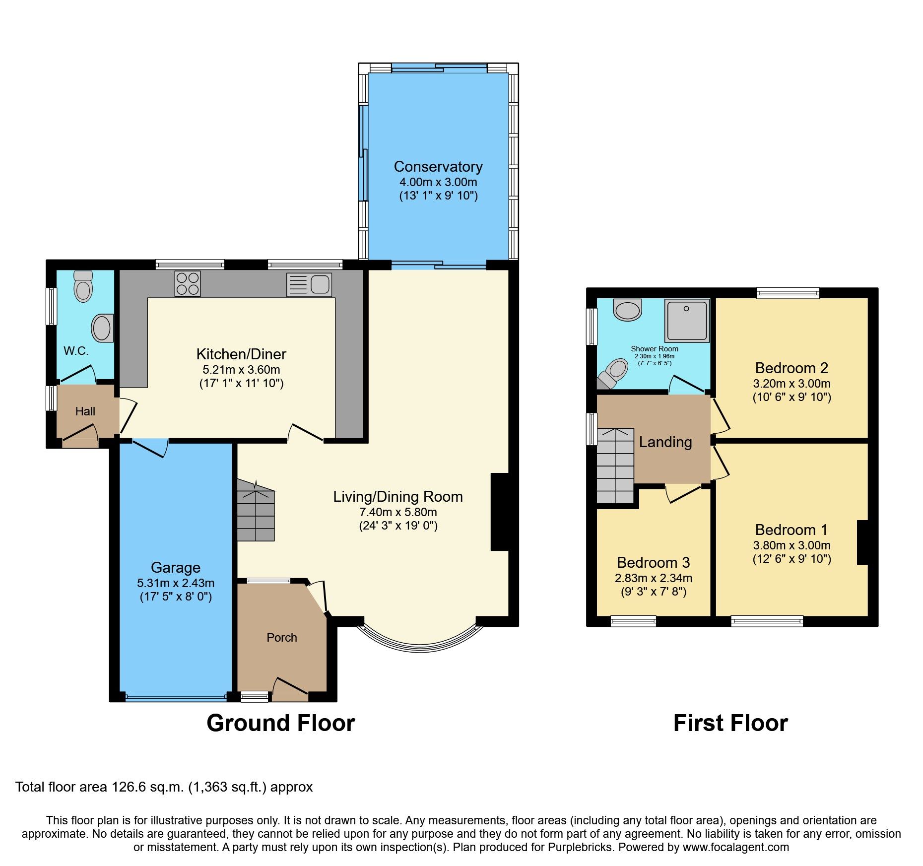 3 bed semi-detached house for sale in Guild Road, Aston Cantlow B95 ...