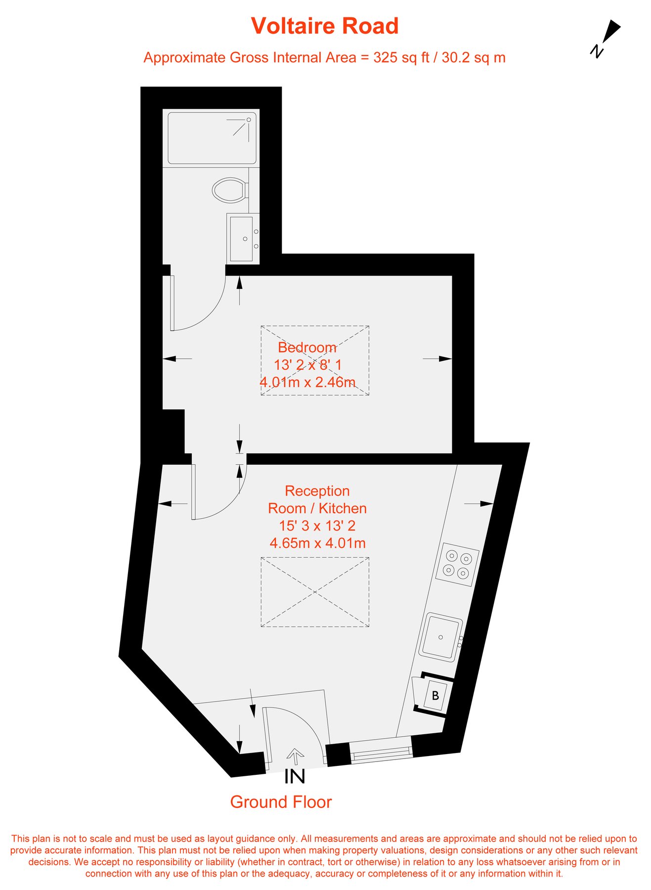 1 bed flat for sale in Voltaire Road, London SW4 - Zoopla
