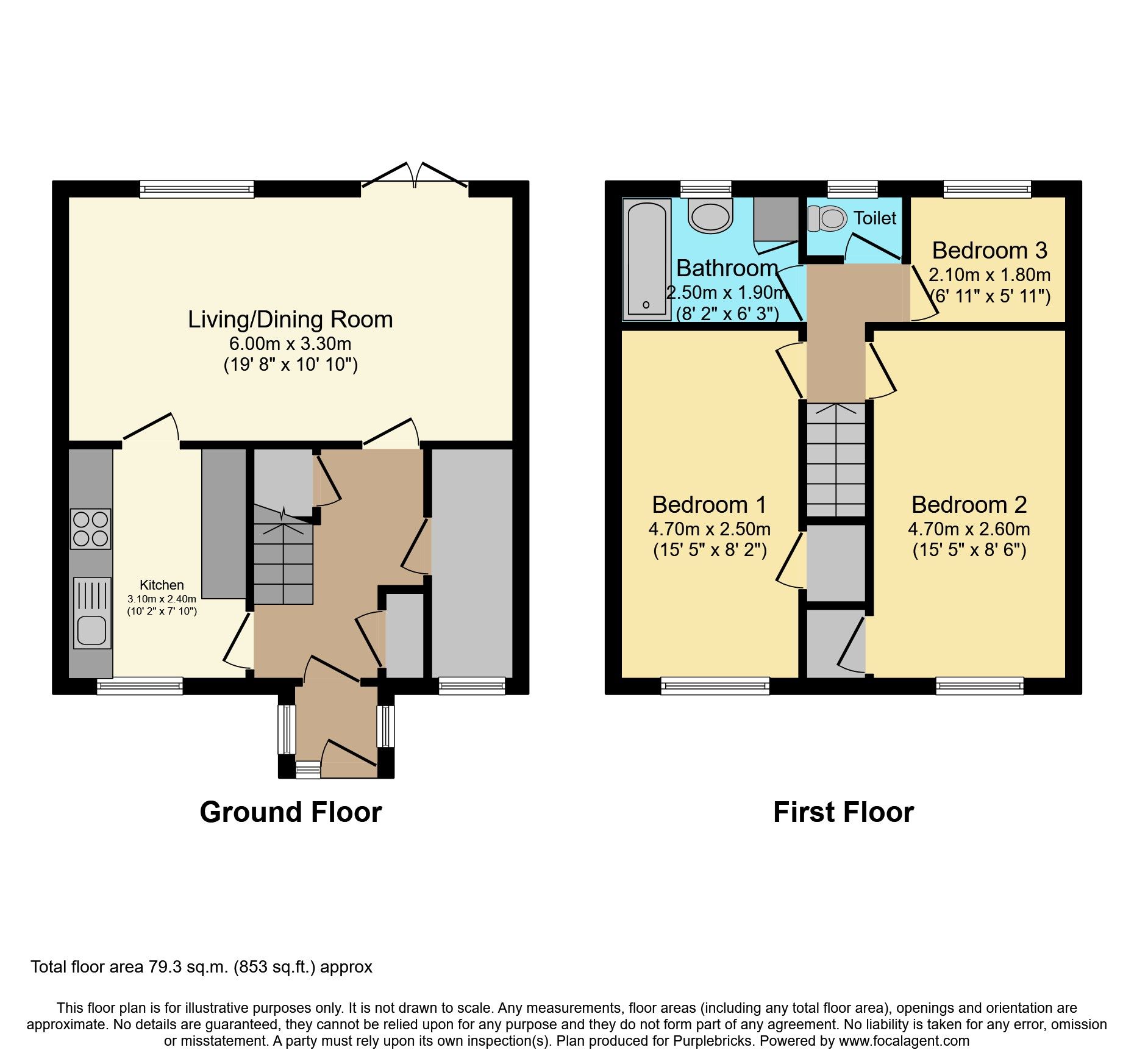 3 bed end terrace house for sale in Chadwick Close, Manchester M14 - Zoopla