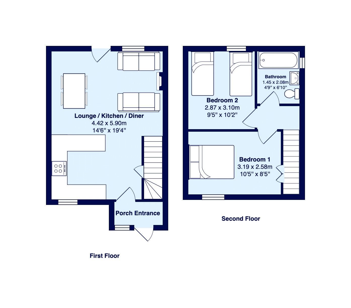 2 bed terraced house for sale in Larpool Lane, Whitby YO22 - Zoopla