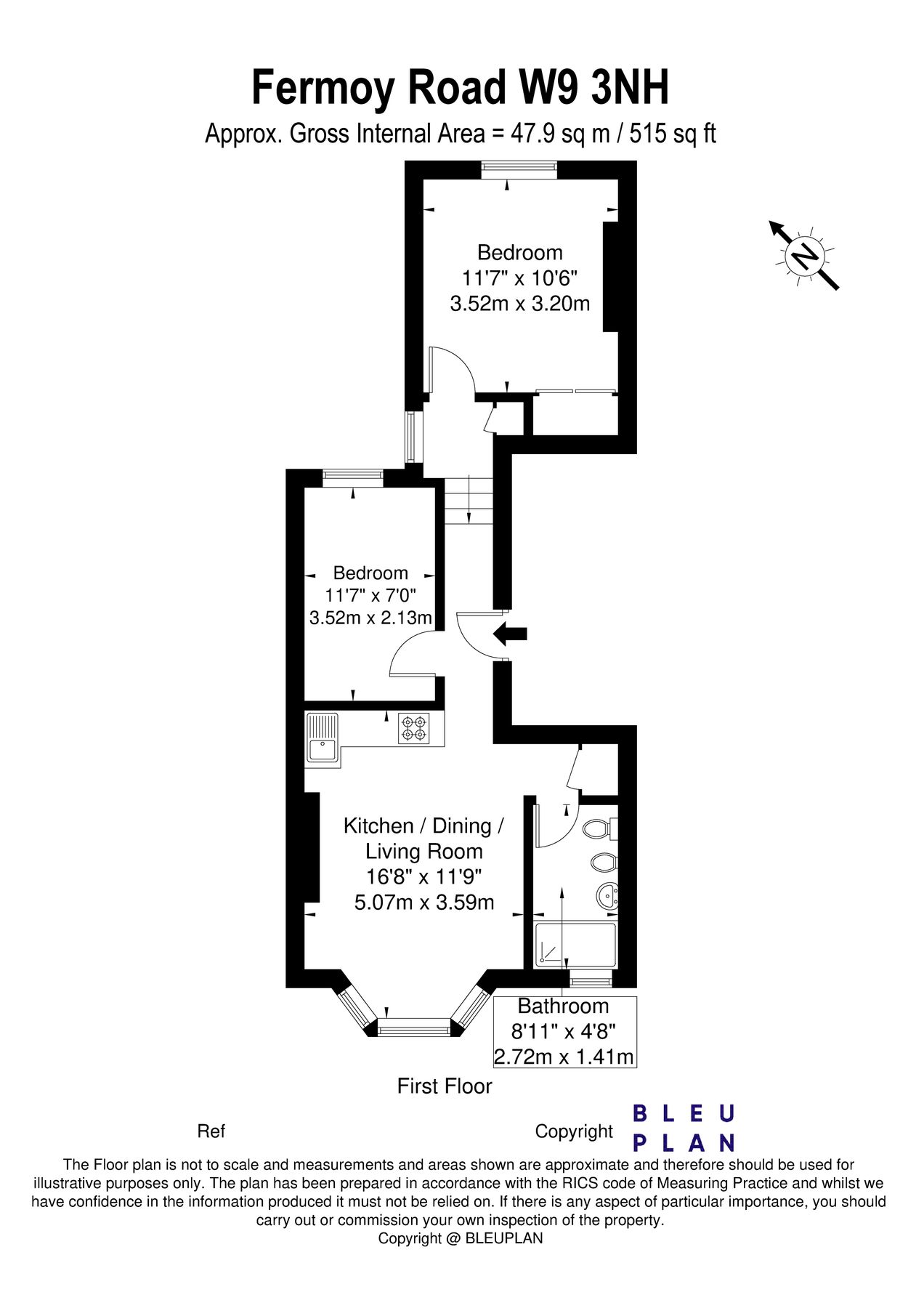 2 bed flat for sale in Fermoy Road, Maida Vale, London W9 - Zoopla