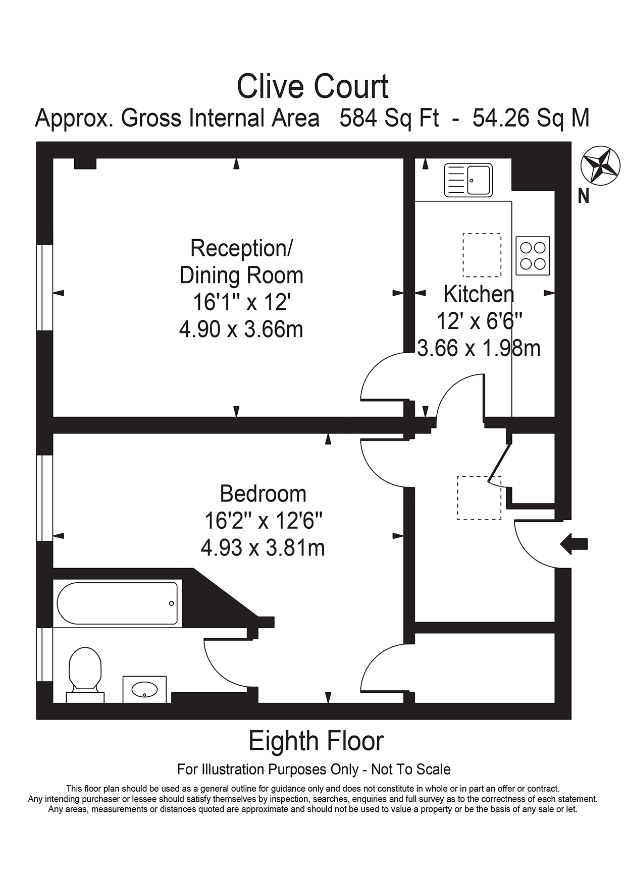 1 bed flat to rent in Clive Court, Maida Vale, Maida Vale, London W9 ...