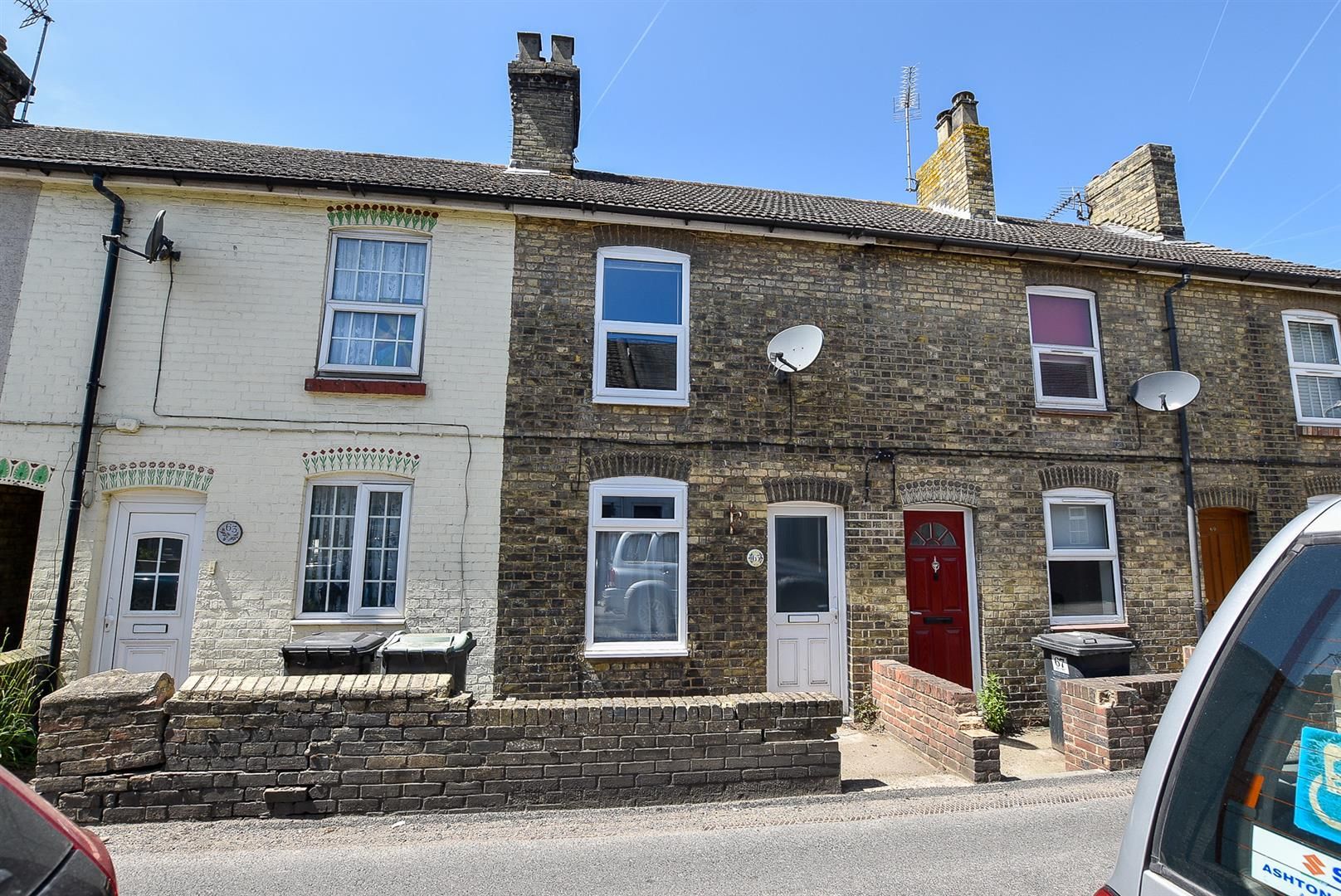 2 bed terraced house for sale in High Street, Wouldham, Rochester ME1 ...