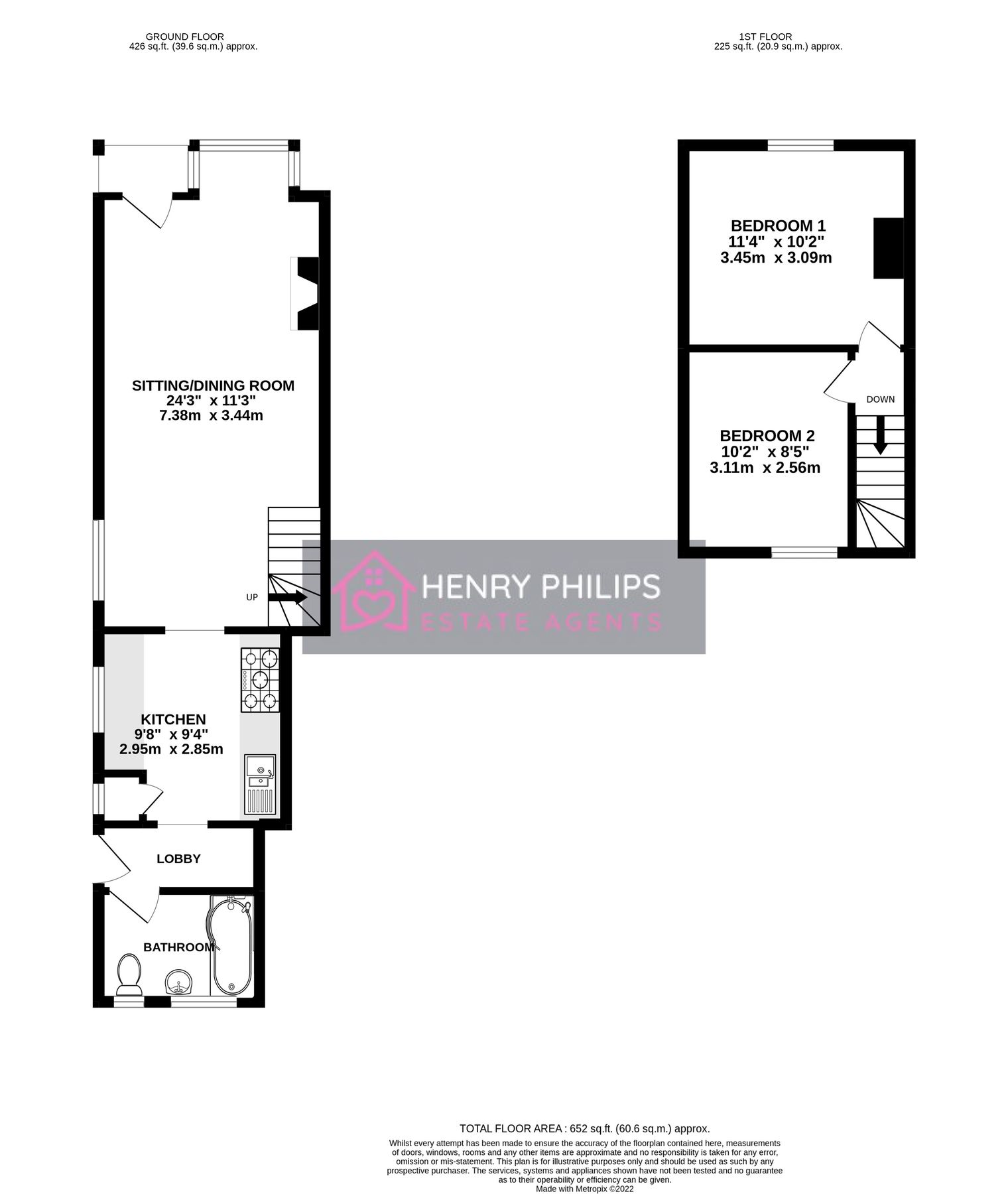 2 bed end terrace house for sale in Prospect Road, Farnborough ...