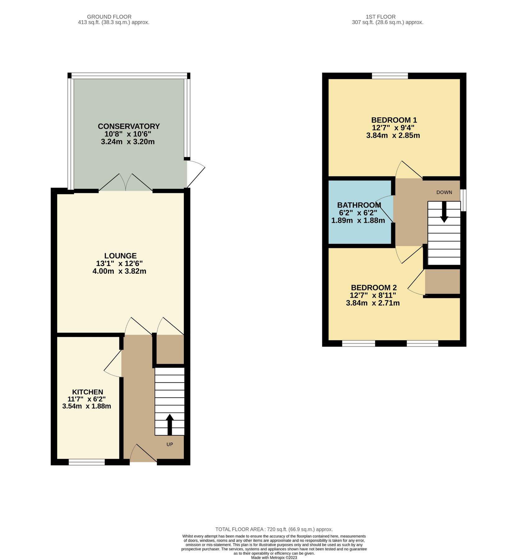 2 bed semi-detached house for sale in Greenhills, Killingworth ...