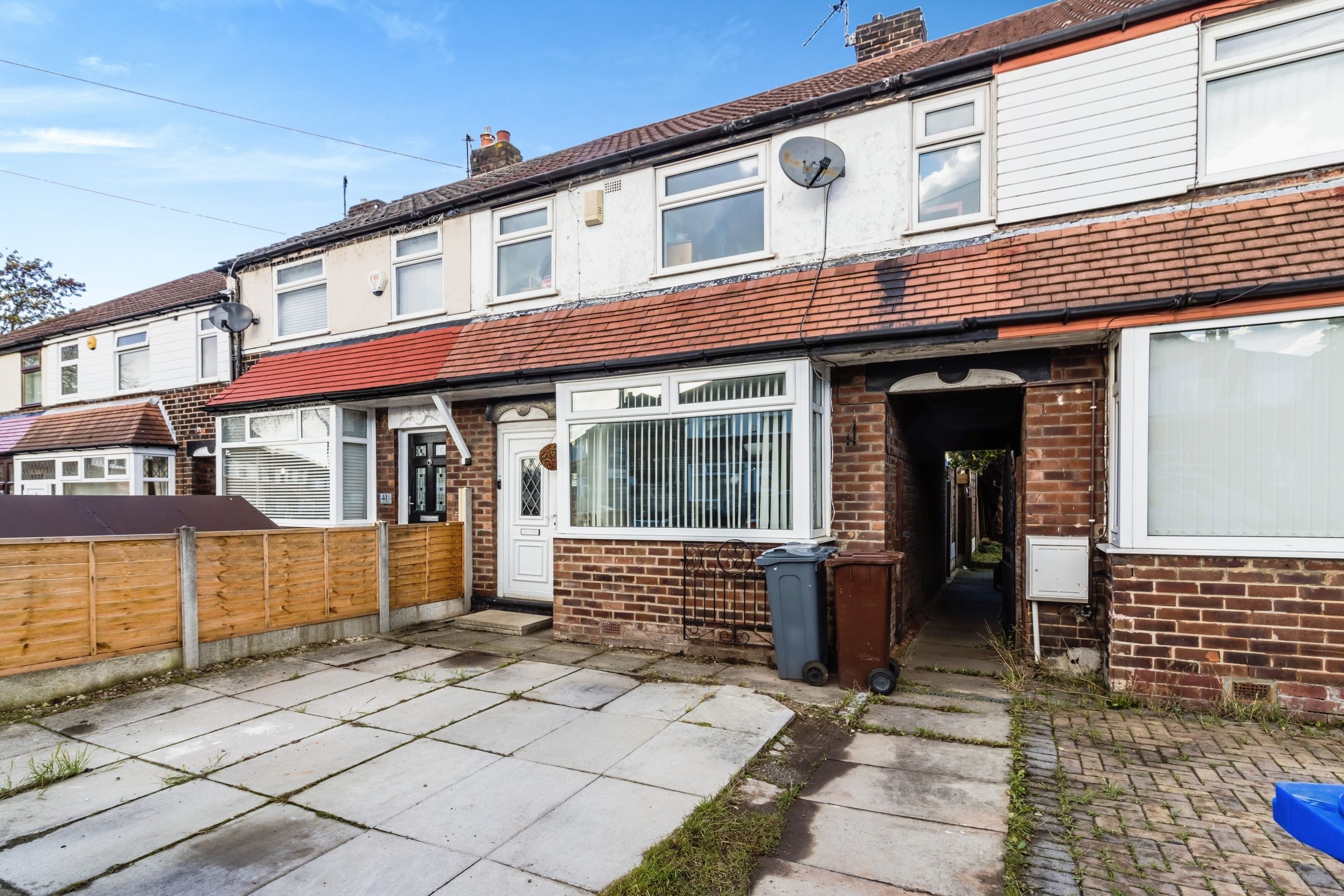 3 bed terraced house for sale in Caldecott Road, Manchester, Greater ...