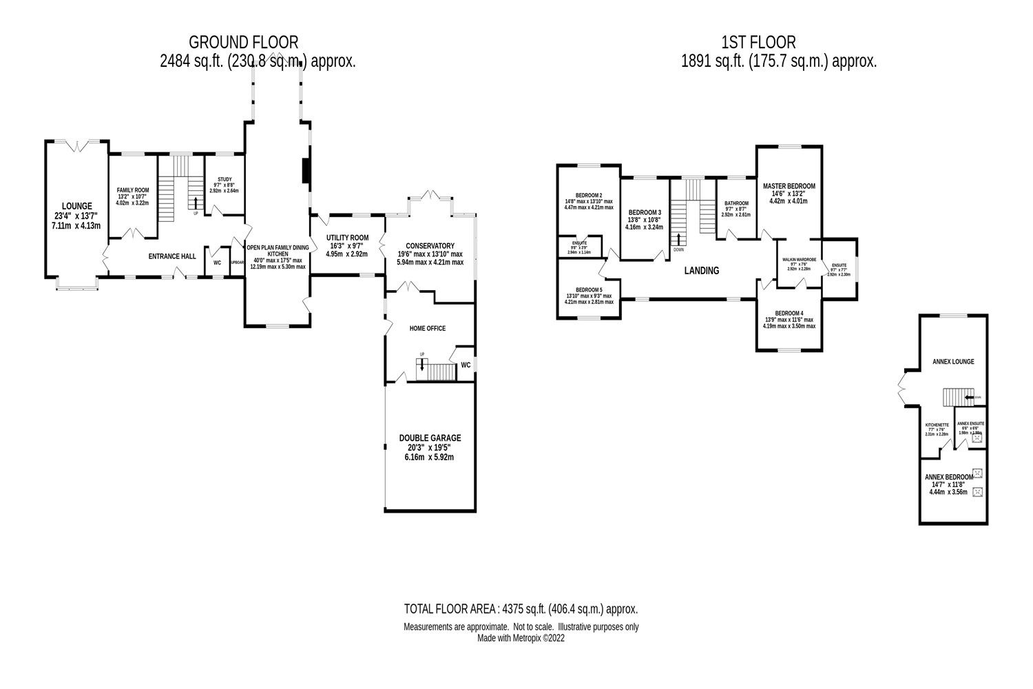 6 bed detached house for sale in Green Lane, Appleton, Warrington WA4 ...