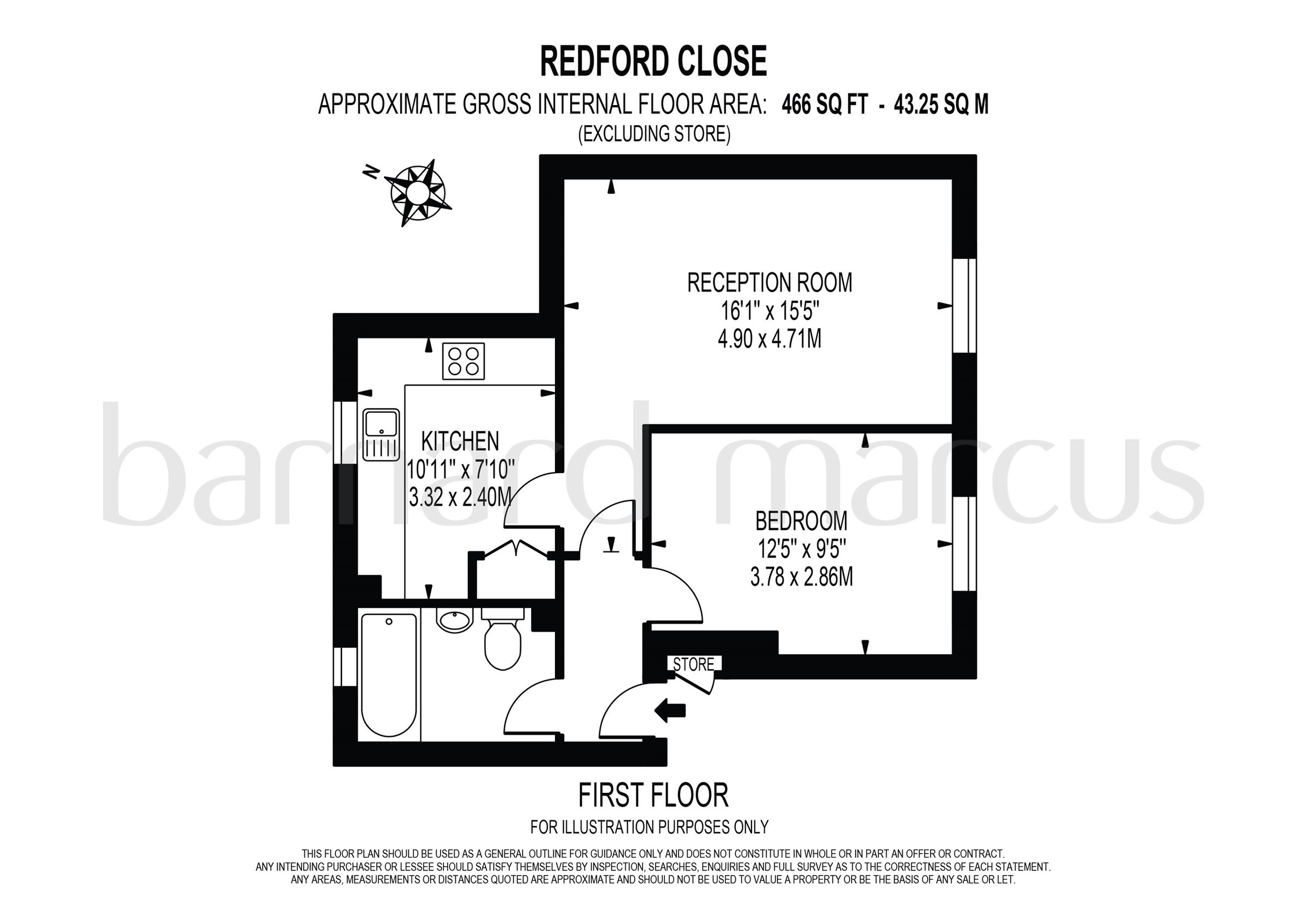 1 bed flat for sale in Redford Close, Feltham TW13 - Zoopla