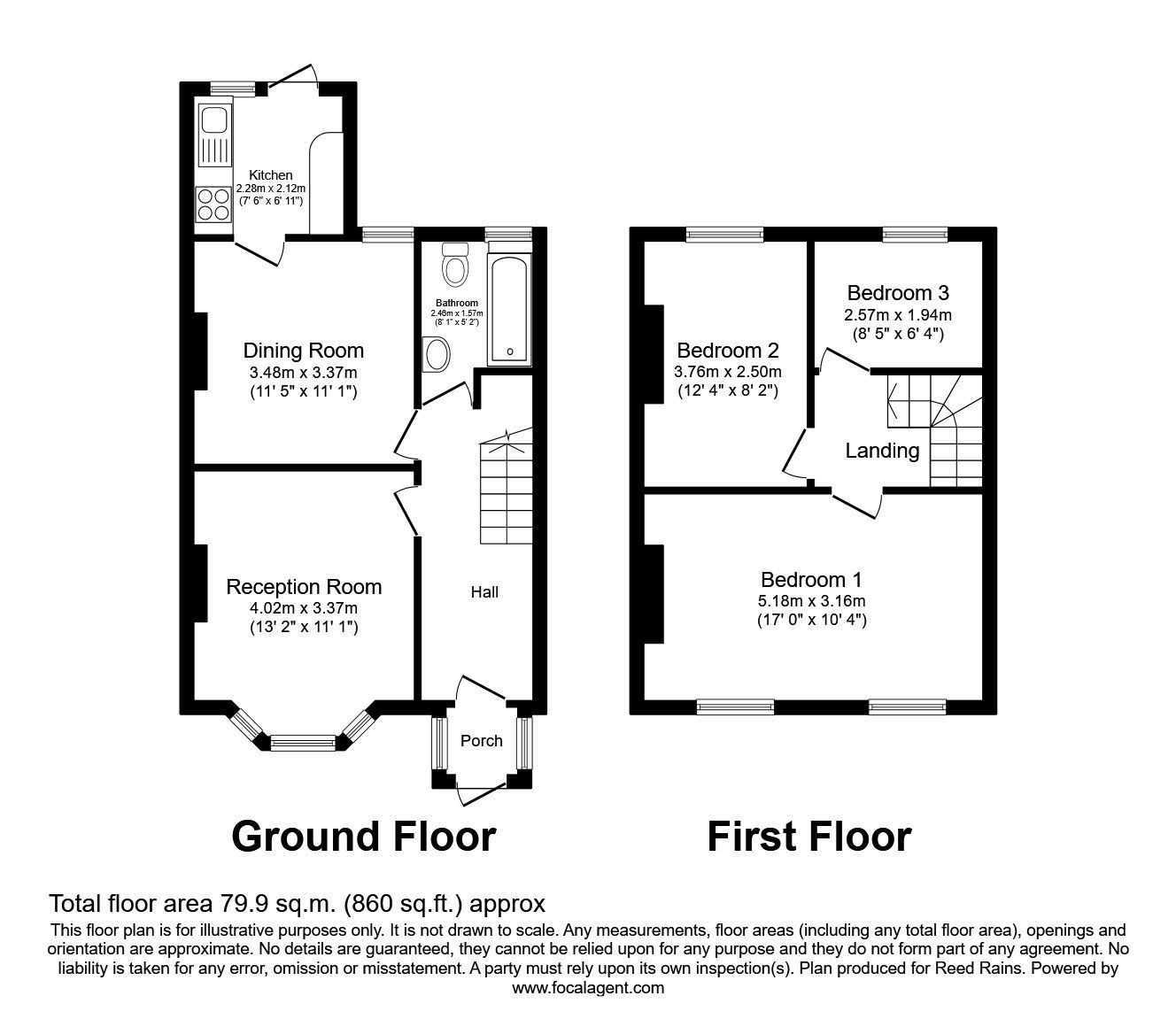 3 bed terraced house for sale in Sandhurst Road, London SE6 - Zoopla