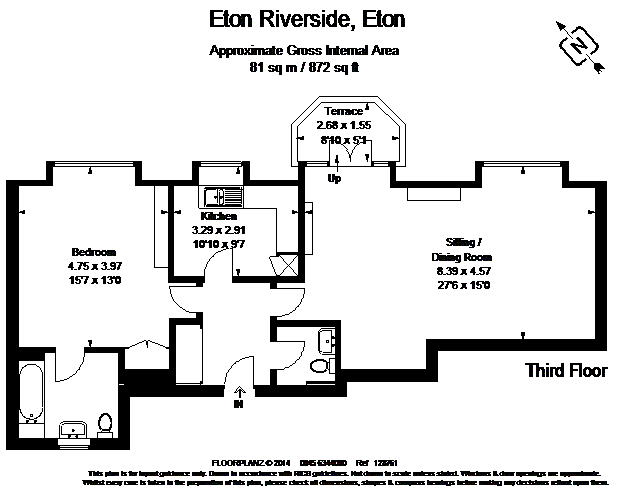 1 bed flat for sale in Eton Riverside, 39-55 King Stable Street, Eton ...