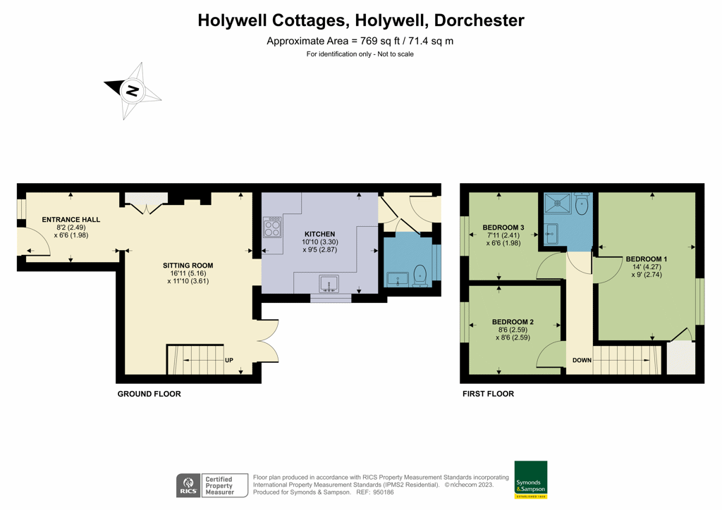 3 bed end terrace house for sale in Holywell, Holywell, Dorchester ...