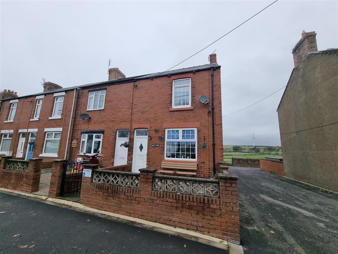 2 bed terraced house for sale in Hill Crest, High Jobs Hill, Helmington ...
