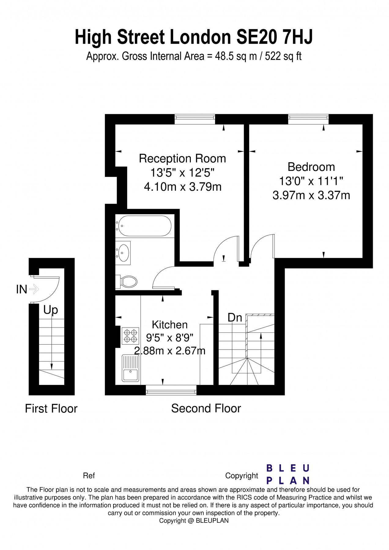 1 bed flat for sale in High Street, London SE20 - Zoopla