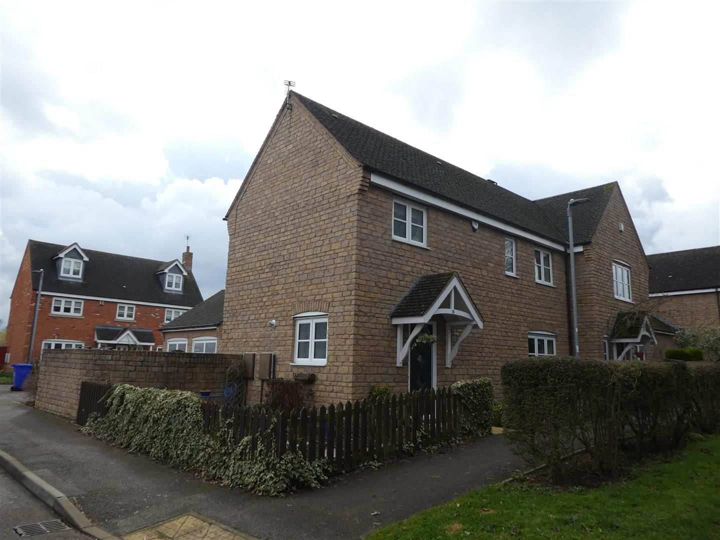 3 bed semi-detached house for sale in Thenford Road, Middleton Cheney ...