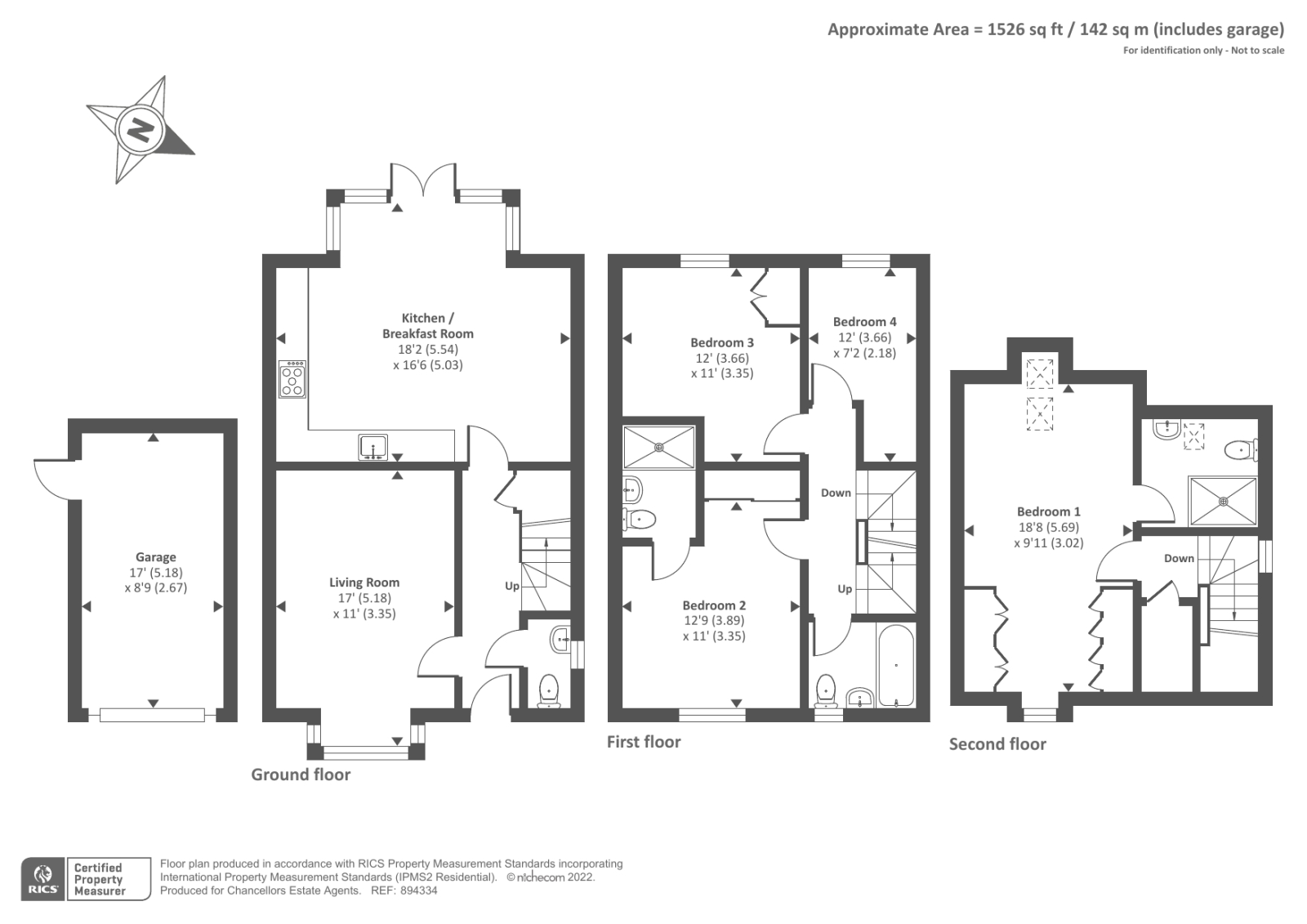 4 bed detached house to rent in Spiers Meadow, Basingstoke RG24 - Zoopla