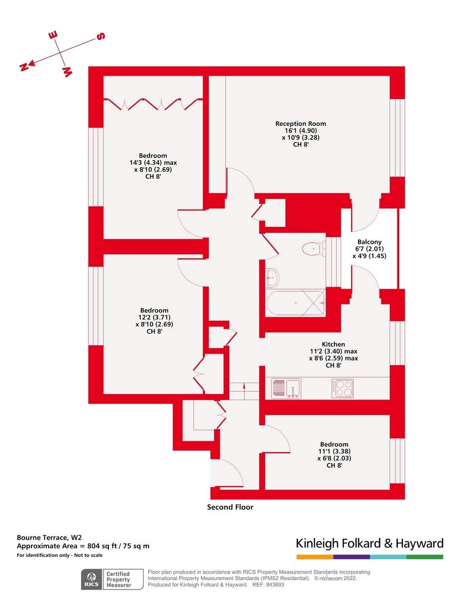 3 bed flat for sale in Bourne Terrace, London W2 - Zoopla
