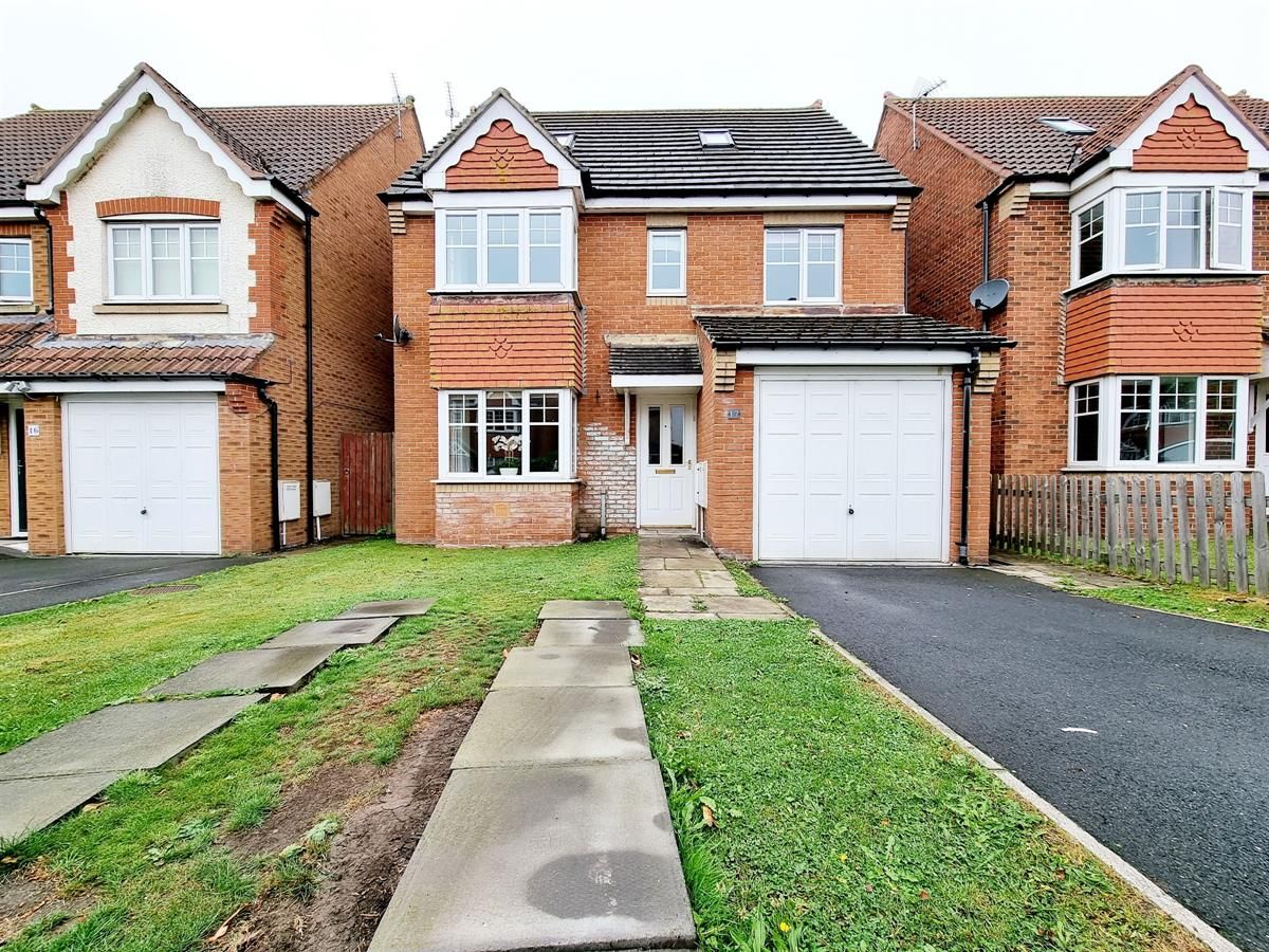 5 bed detached house for sale in Ovington Close, Templetown, Consett ...