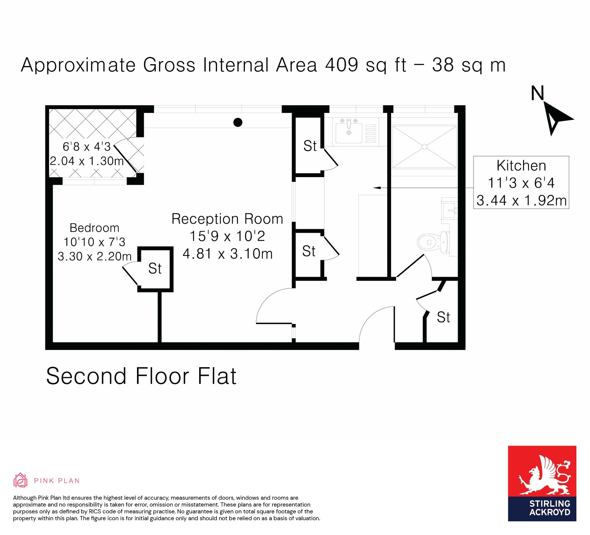 1 bed flat to rent in Chequer Street, London EC1Y - Zoopla