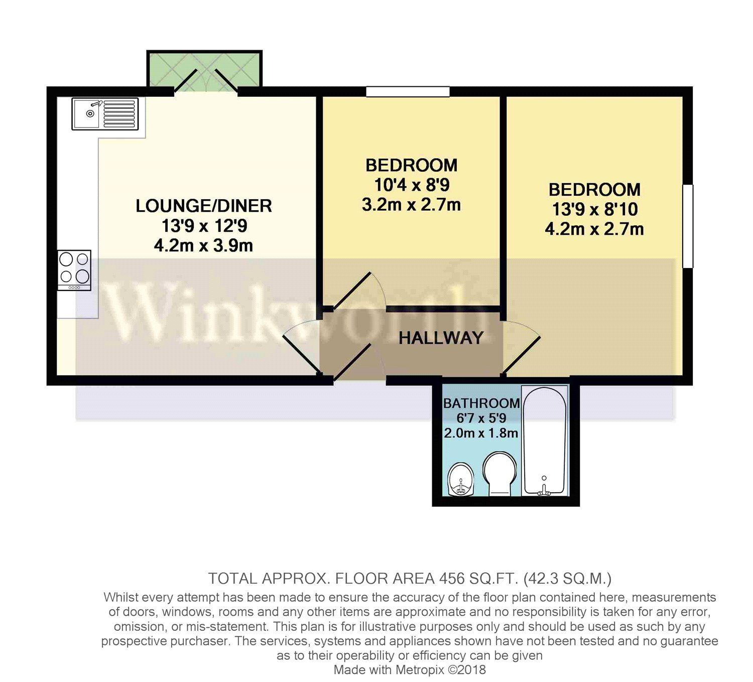 2 bed flat to rent in Addington Road, Reading, Berkshire RG1 - Zoopla