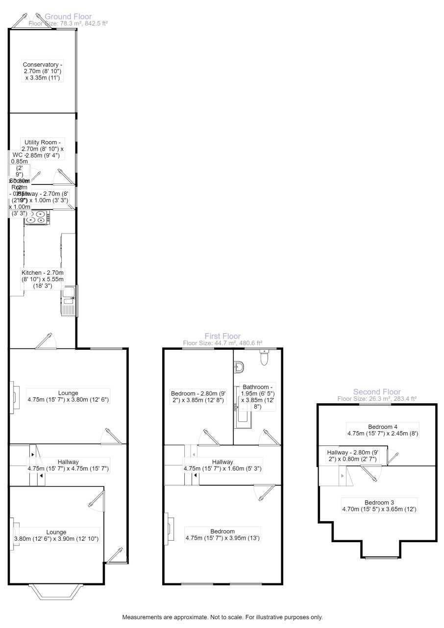 4 bed terraced house for sale in Wood Green Road, Wednesbury, West ...