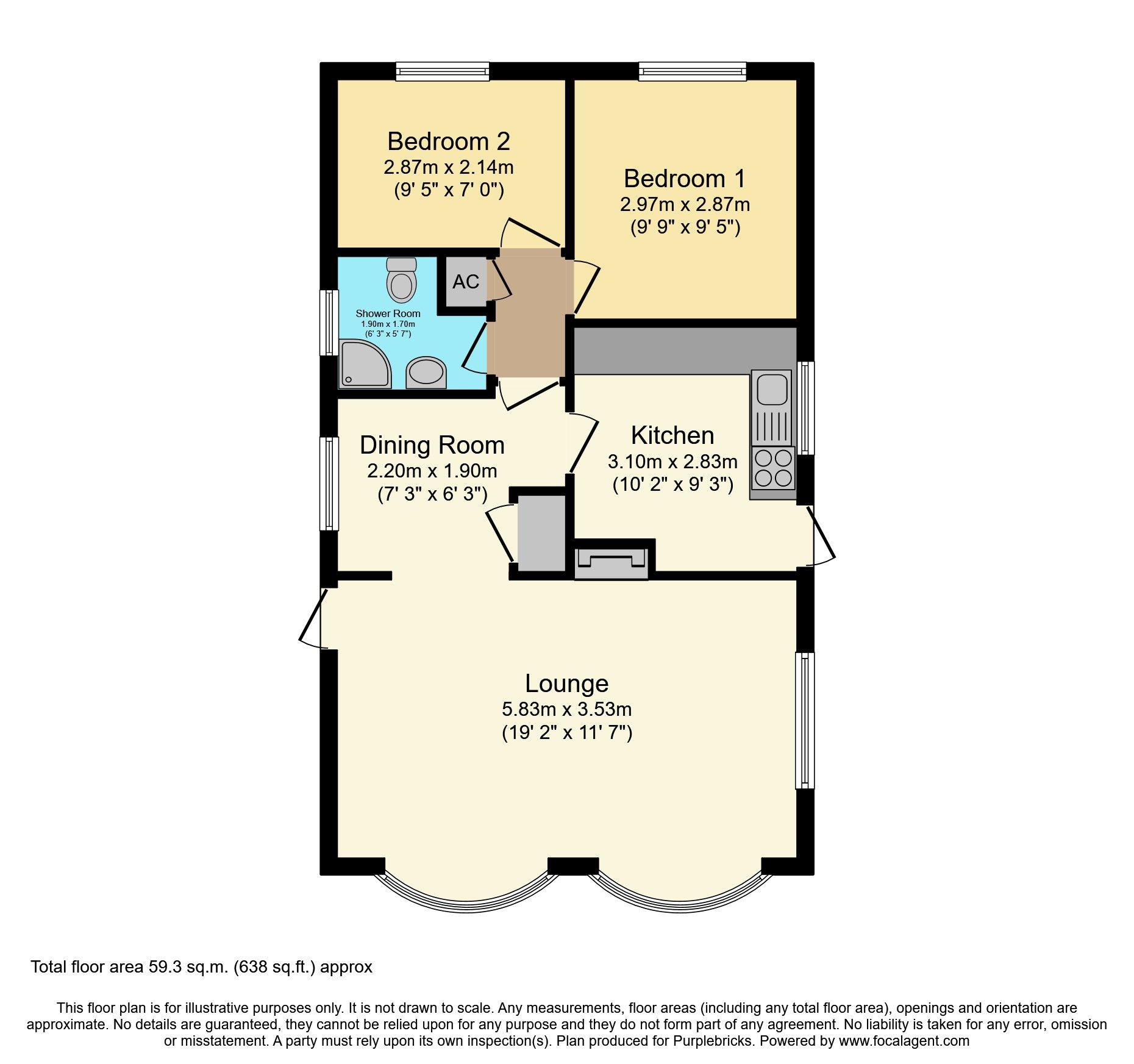 2 bed mobile/park home for sale in Warrington Road, Northwich CW8 - Zoopla