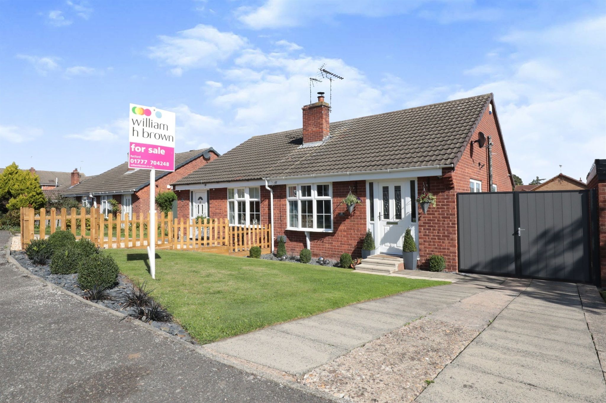 2 bed semi-detached bungalow for sale in Manor Farm Rise, North Leverton, Retford DN22 - Zoopla