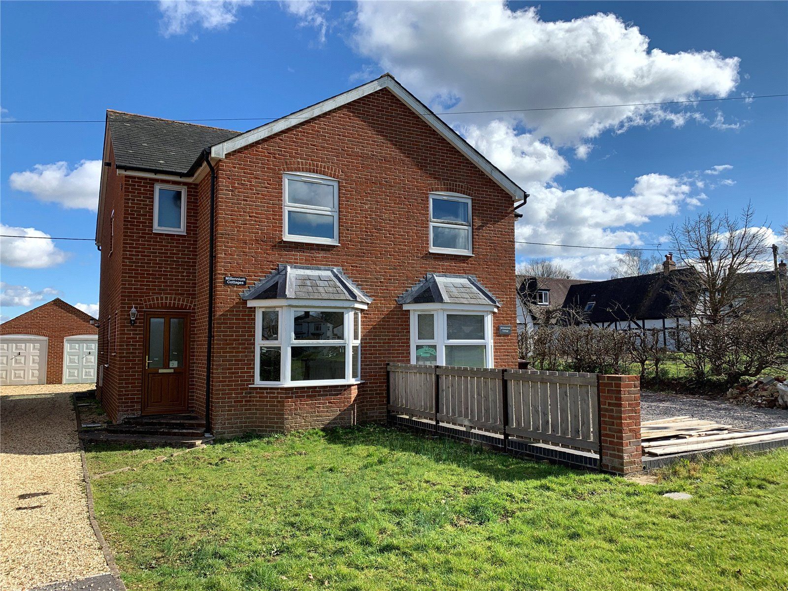 3 bed semi-detached house for sale in Lockerley Green, Lockerley ...