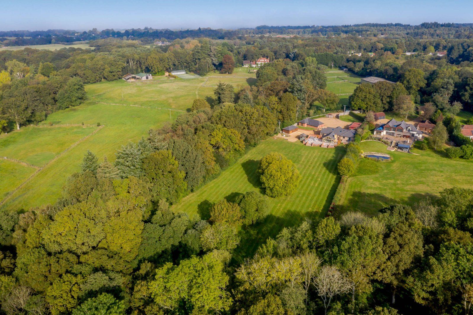 4 bed detached house for sale in Inhurst Lane, Baughurst, Tadley ...