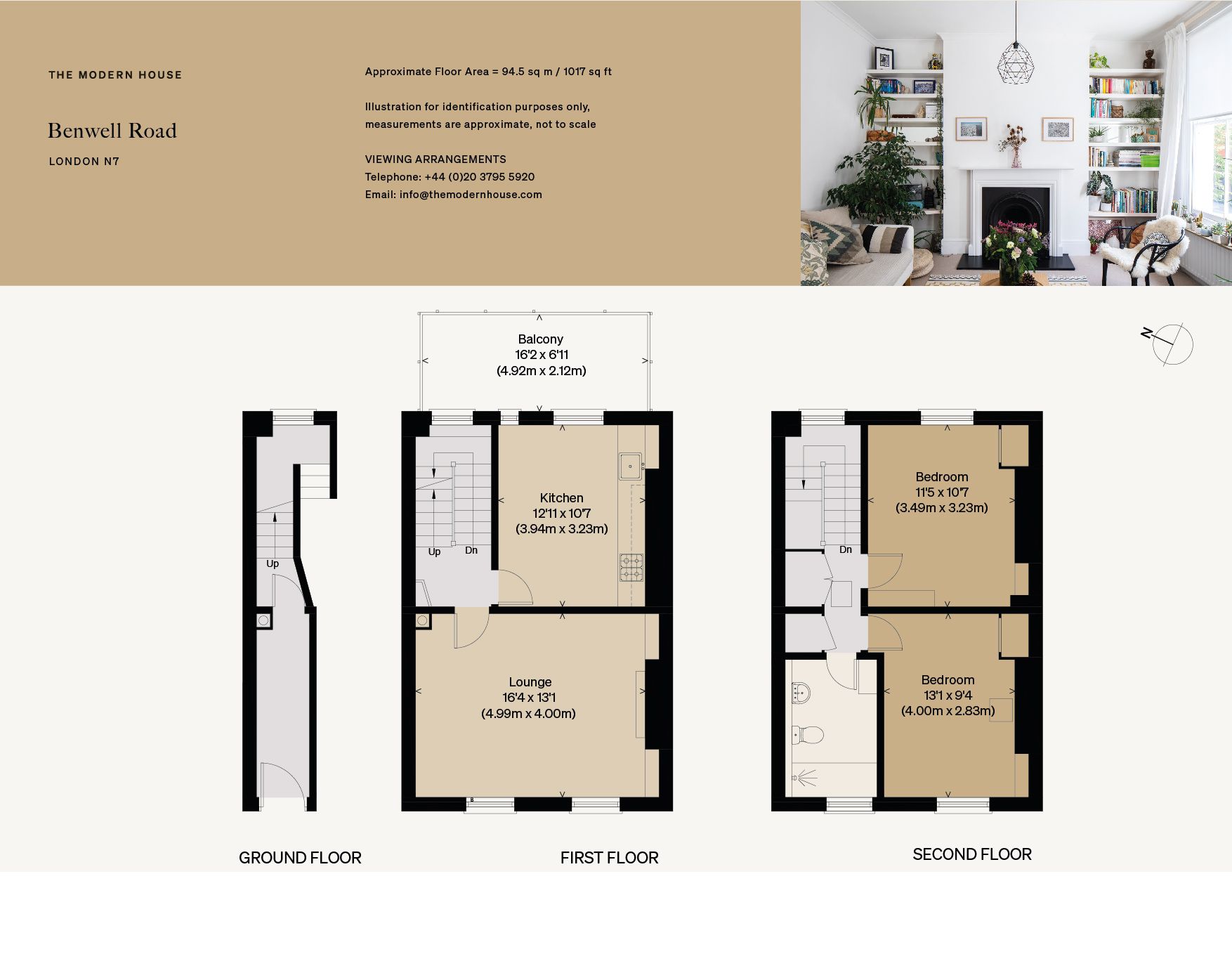 2 bed flat for sale in Benwell Road, London N7 - Zoopla