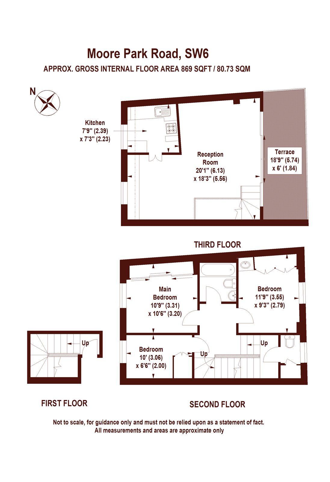 3 bed flat for sale in Moore Park Road, London SW6 - Zoopla