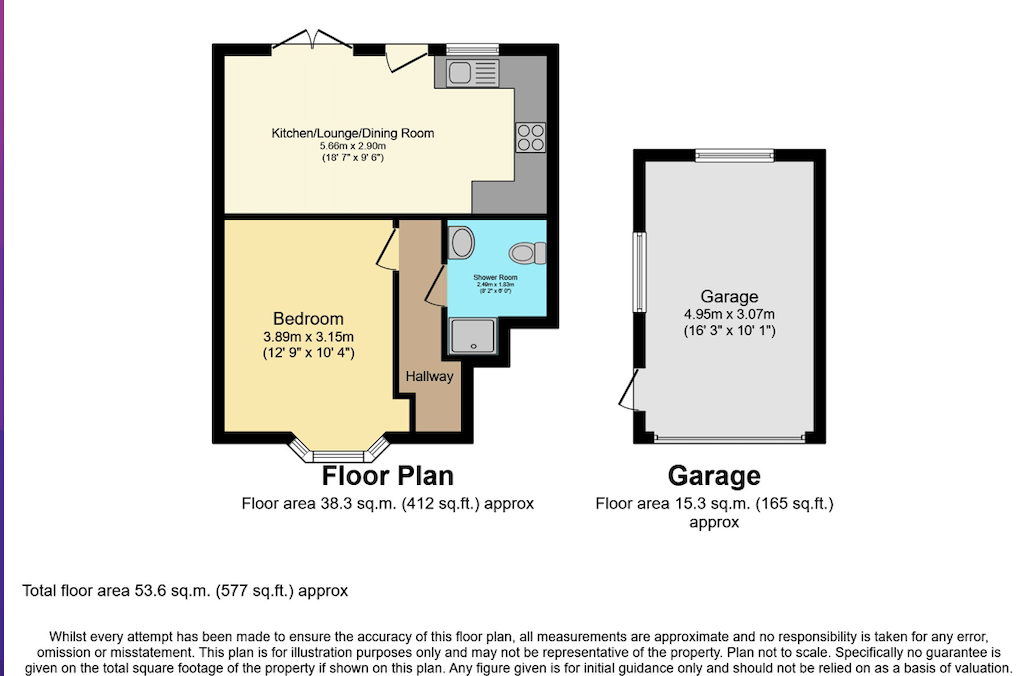 1 bed flat for sale in Lydstep Terrace, Southville, Bristol BS3 - Zoopla