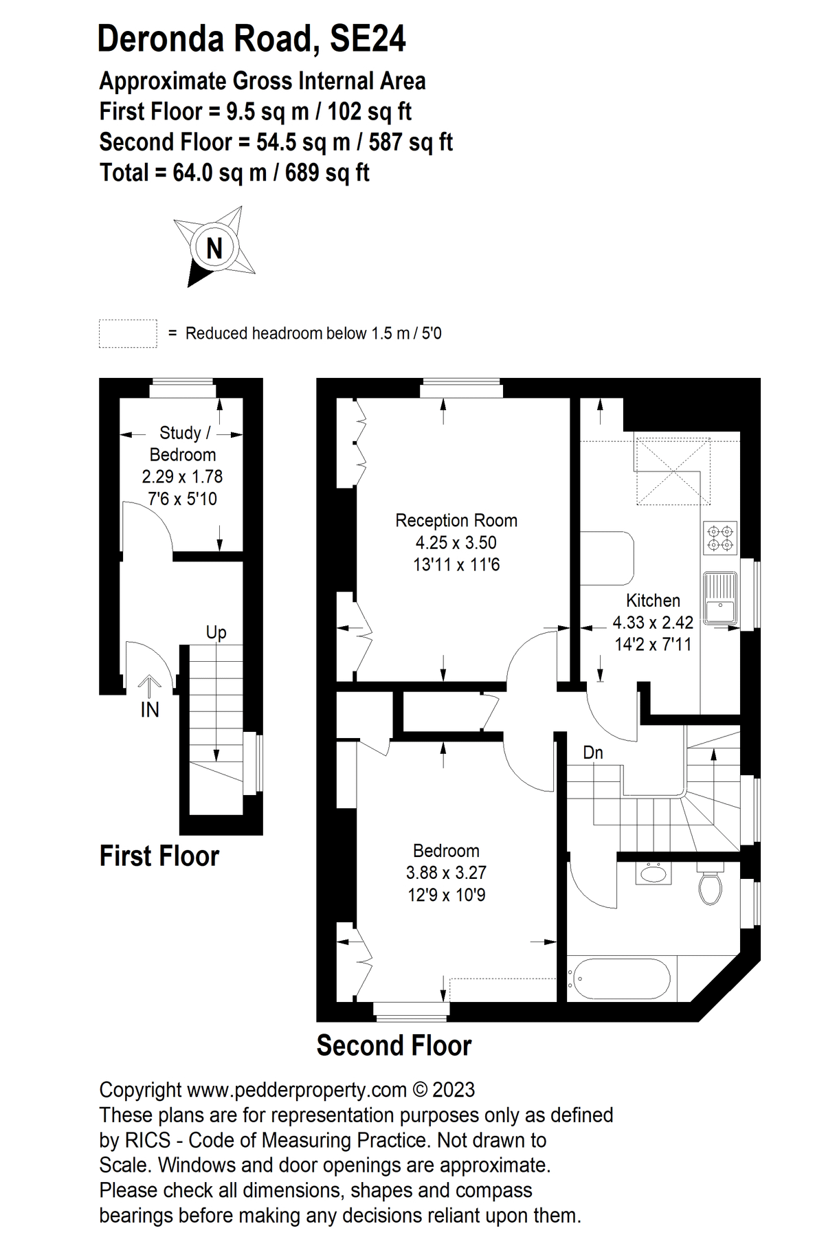 2 bed flat for sale in Deronda Road, Herne Hill, London SE24 - Zoopla