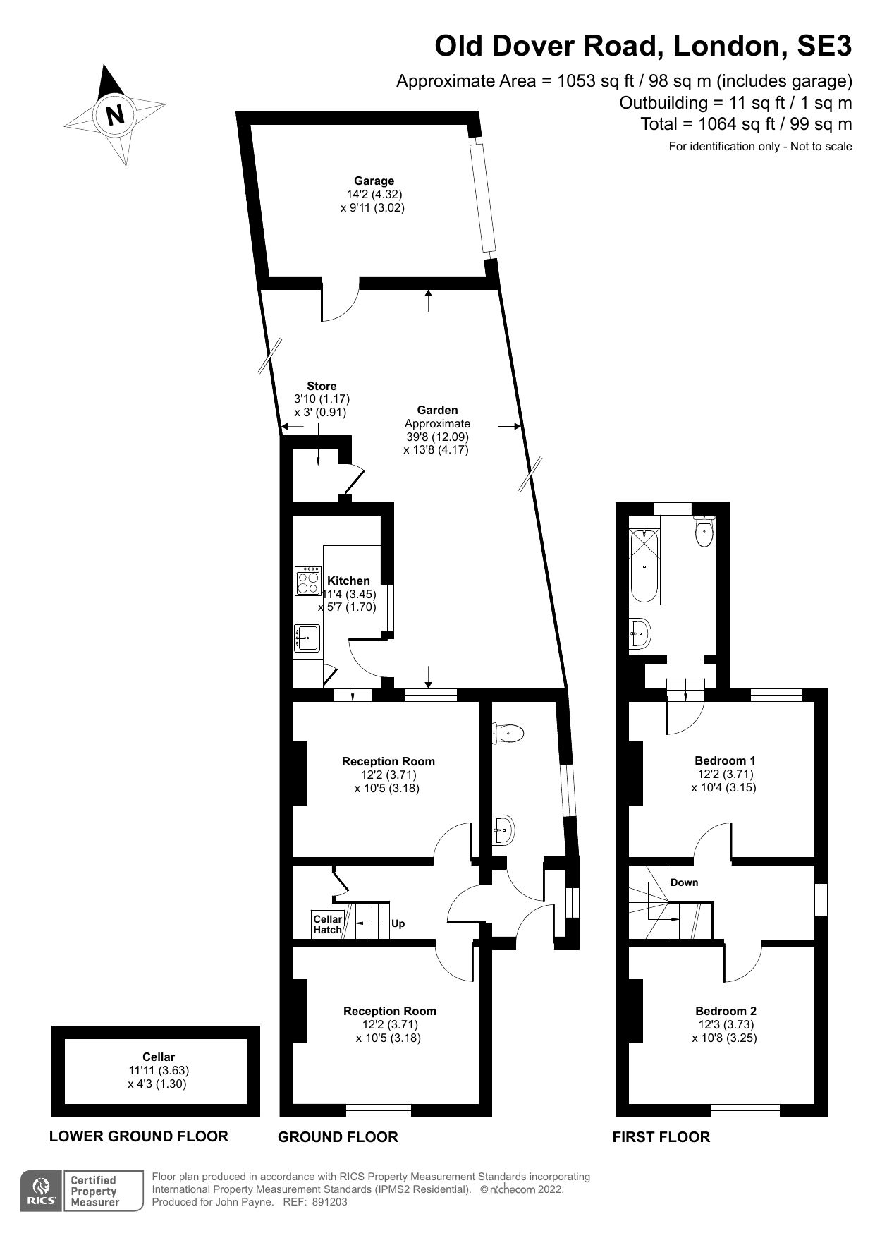 2 bed semi-detached house for sale in Old Dover Road, London SE3 - Zoopla