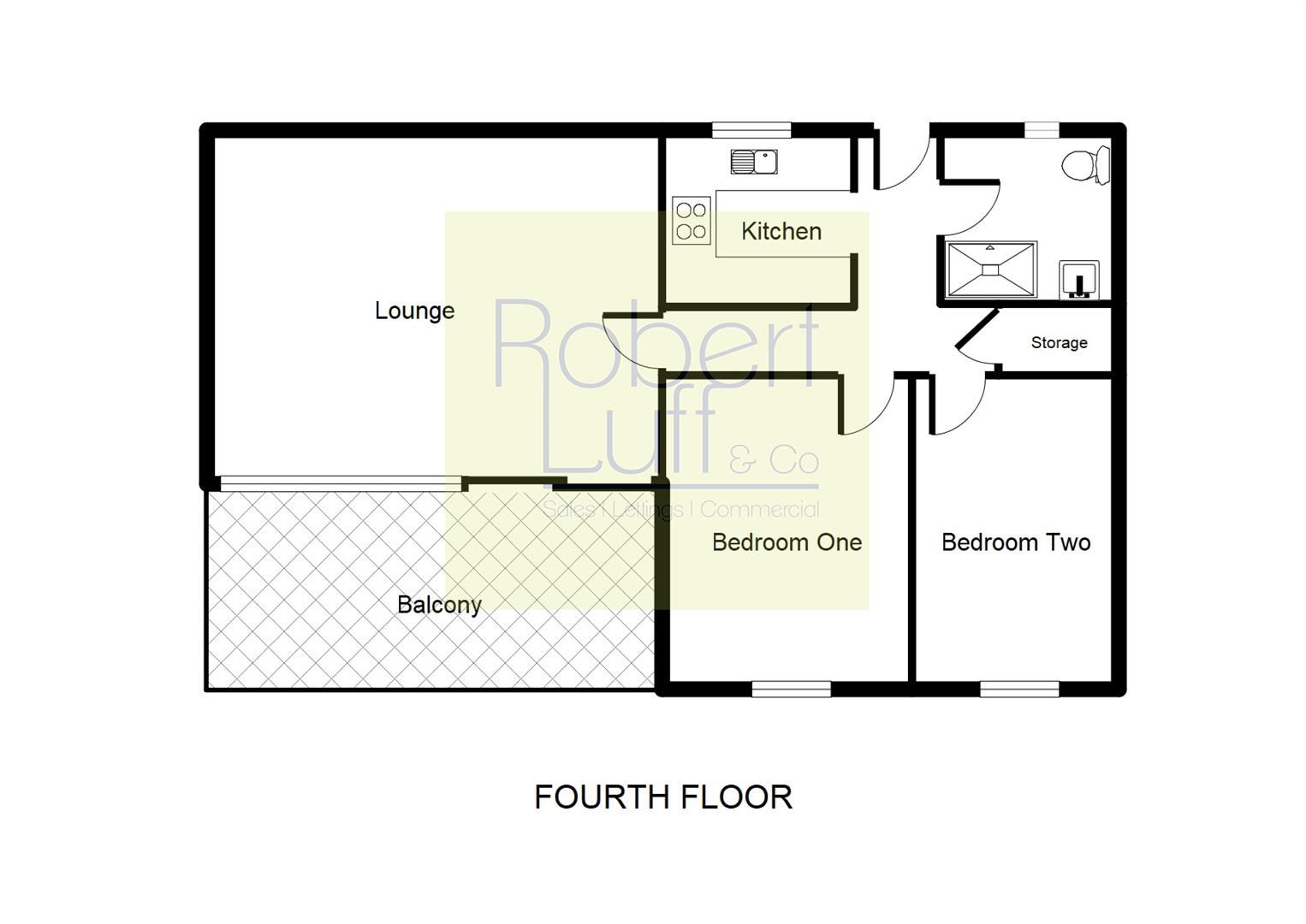 2 bed flat for sale in Guildbourne Court, Guildbourne Centre, Worthing ...