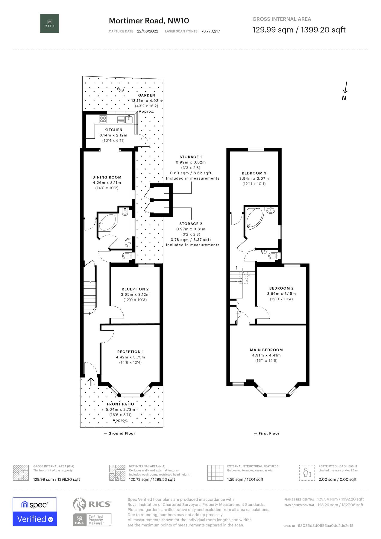 3 bed terraced house for sale in Mortimer Road, London NW10 - Zoopla